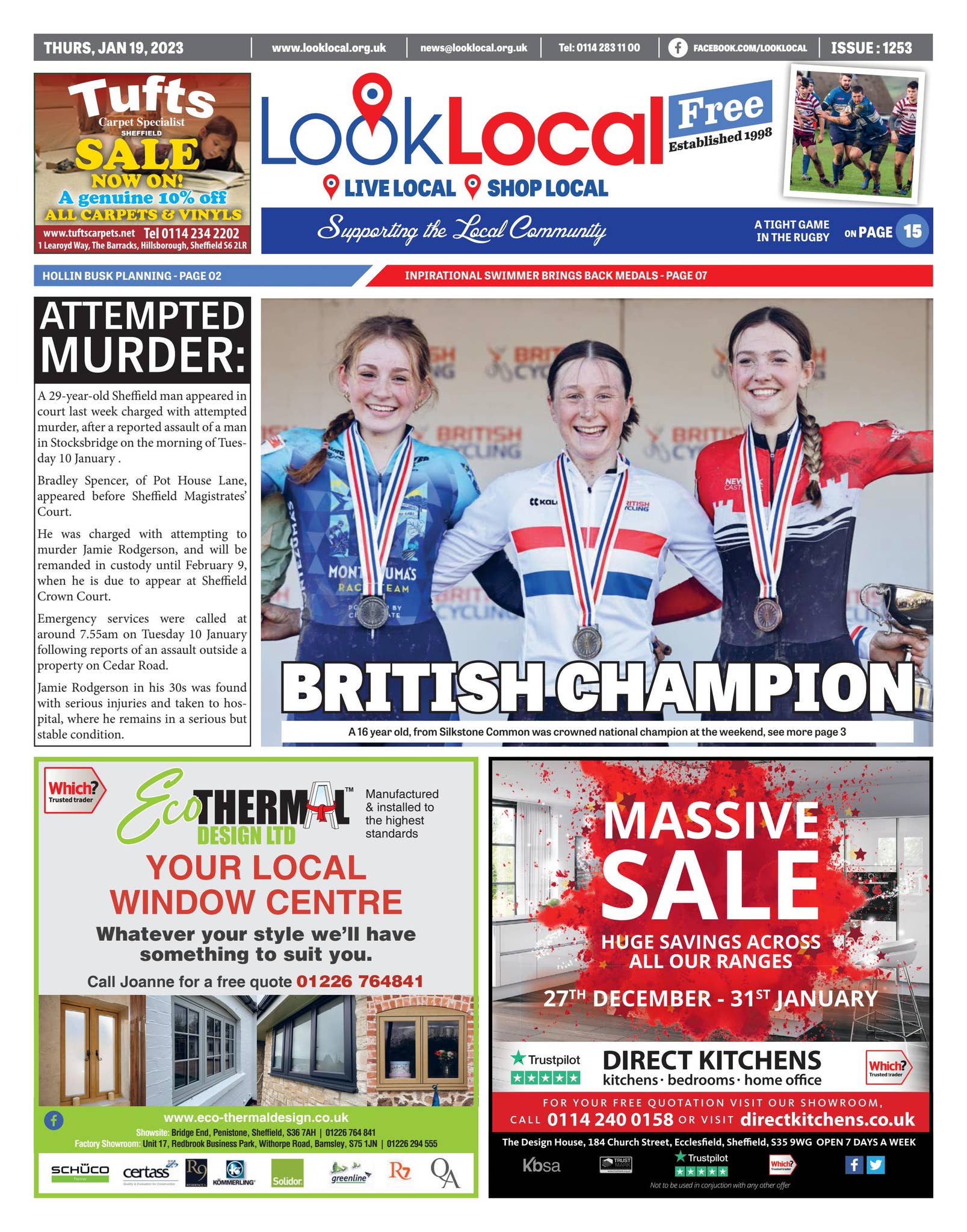 Look Local Issue 1253 Thursday 19 January 2023 by Look Local Newspaper ...
