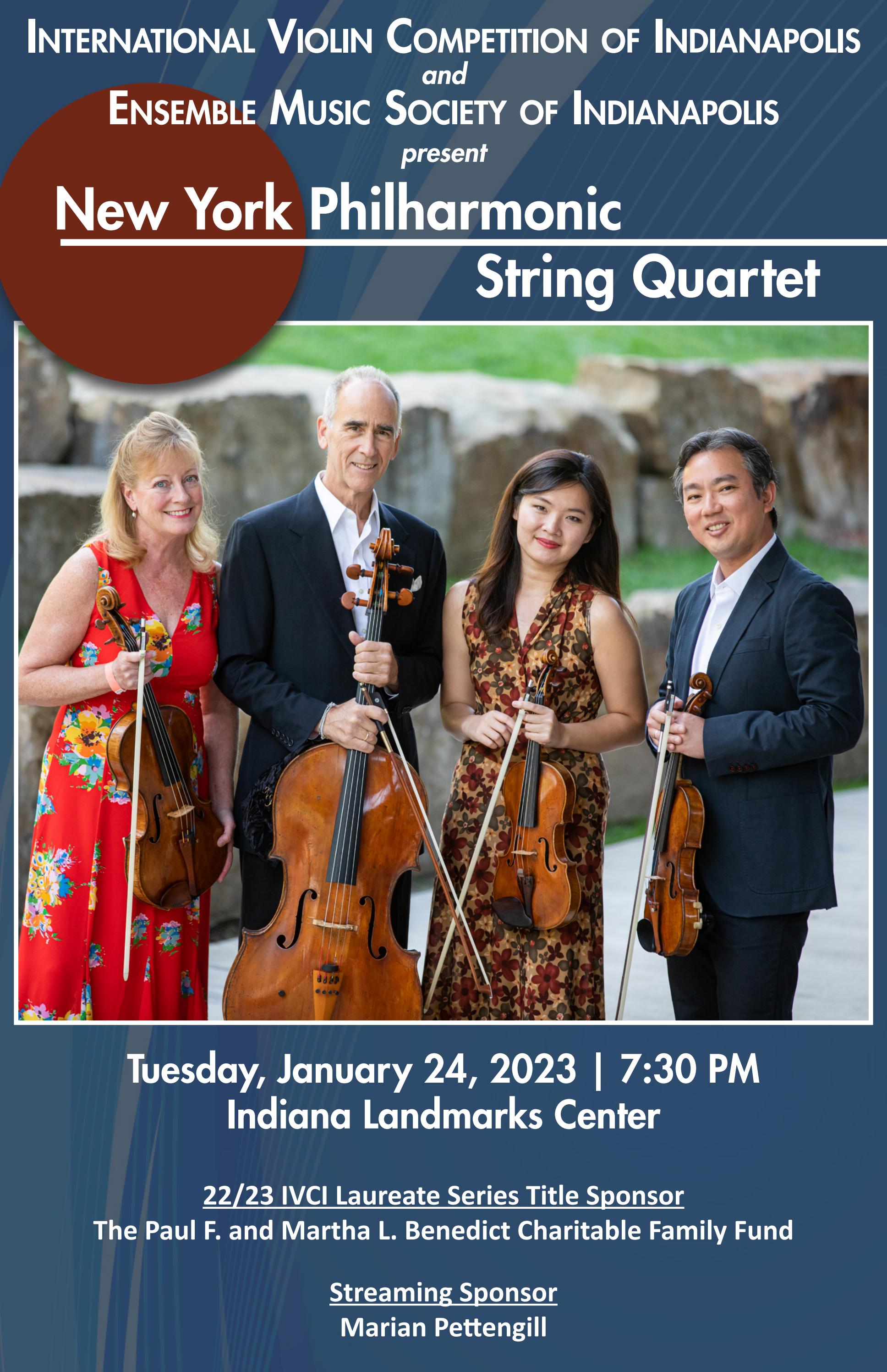 New York Philharmonic String Quartet by violincompindy - Issuu