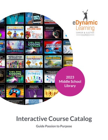 2022 Middle School Library Course Catalog by edynamiclearning - Issuu