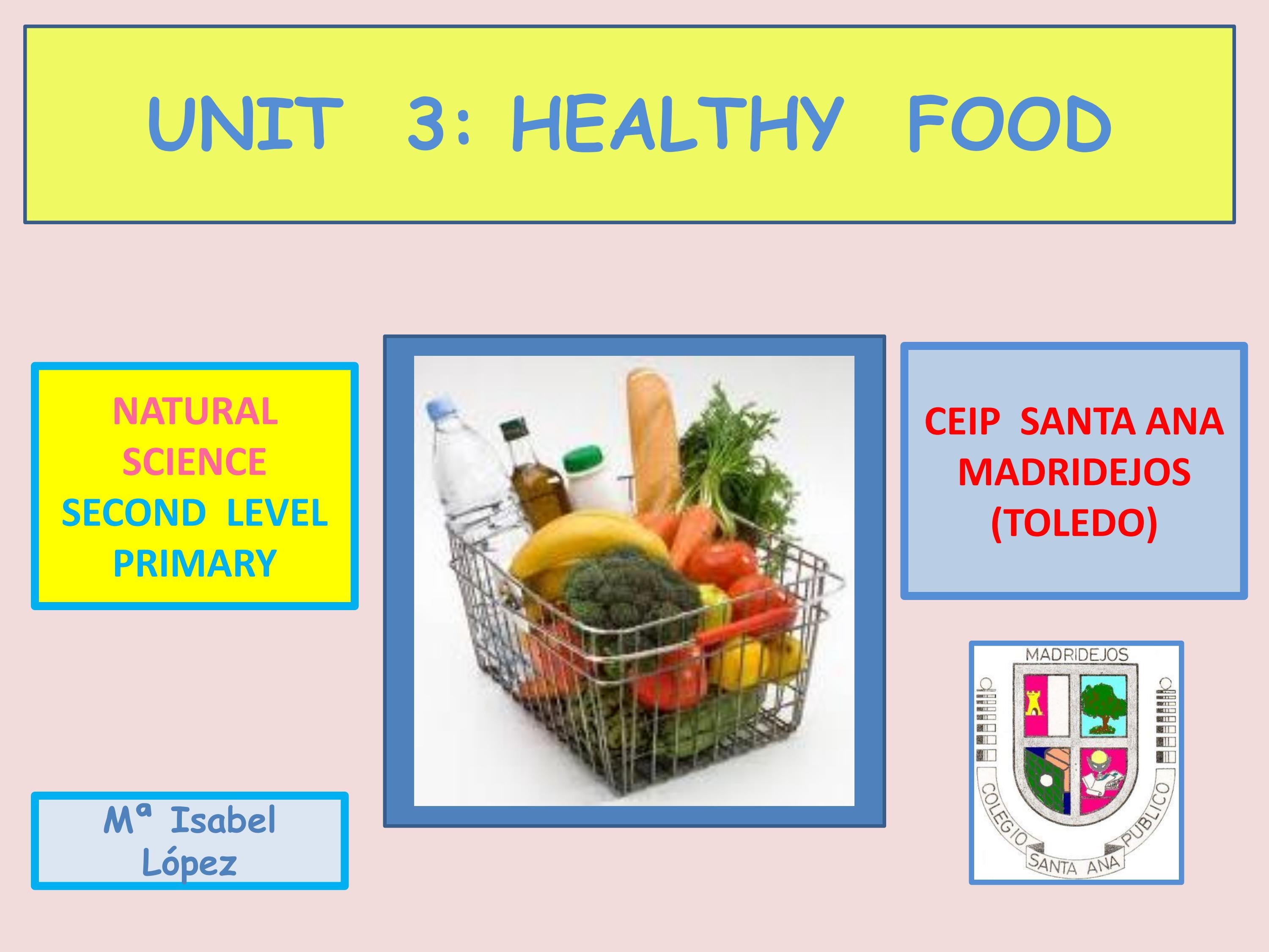 UNIT 3: HEALTHY FOOD by ILopezD - Issuu