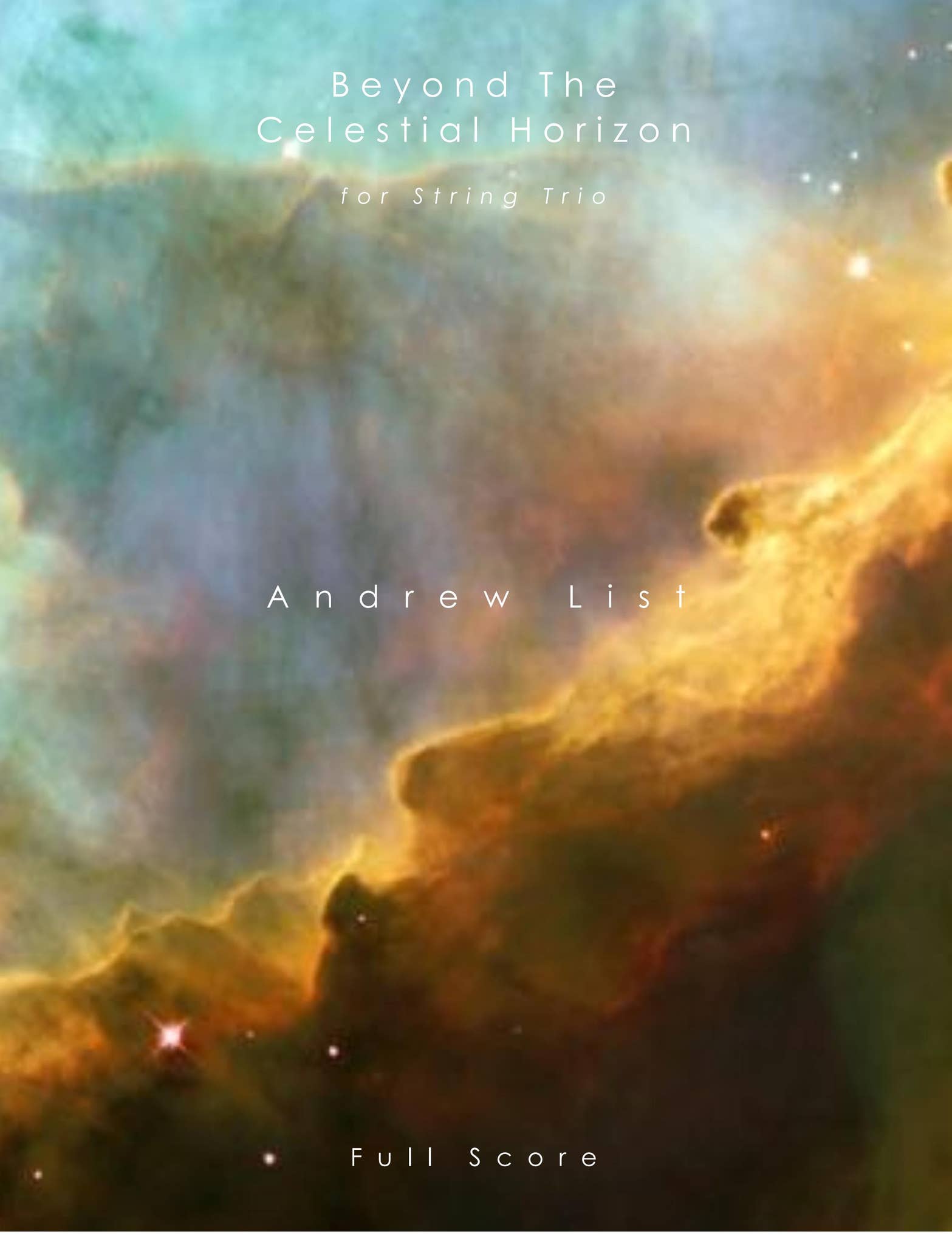Beyond The Celestial Horizon for String Trio by Andrew List - Issuu