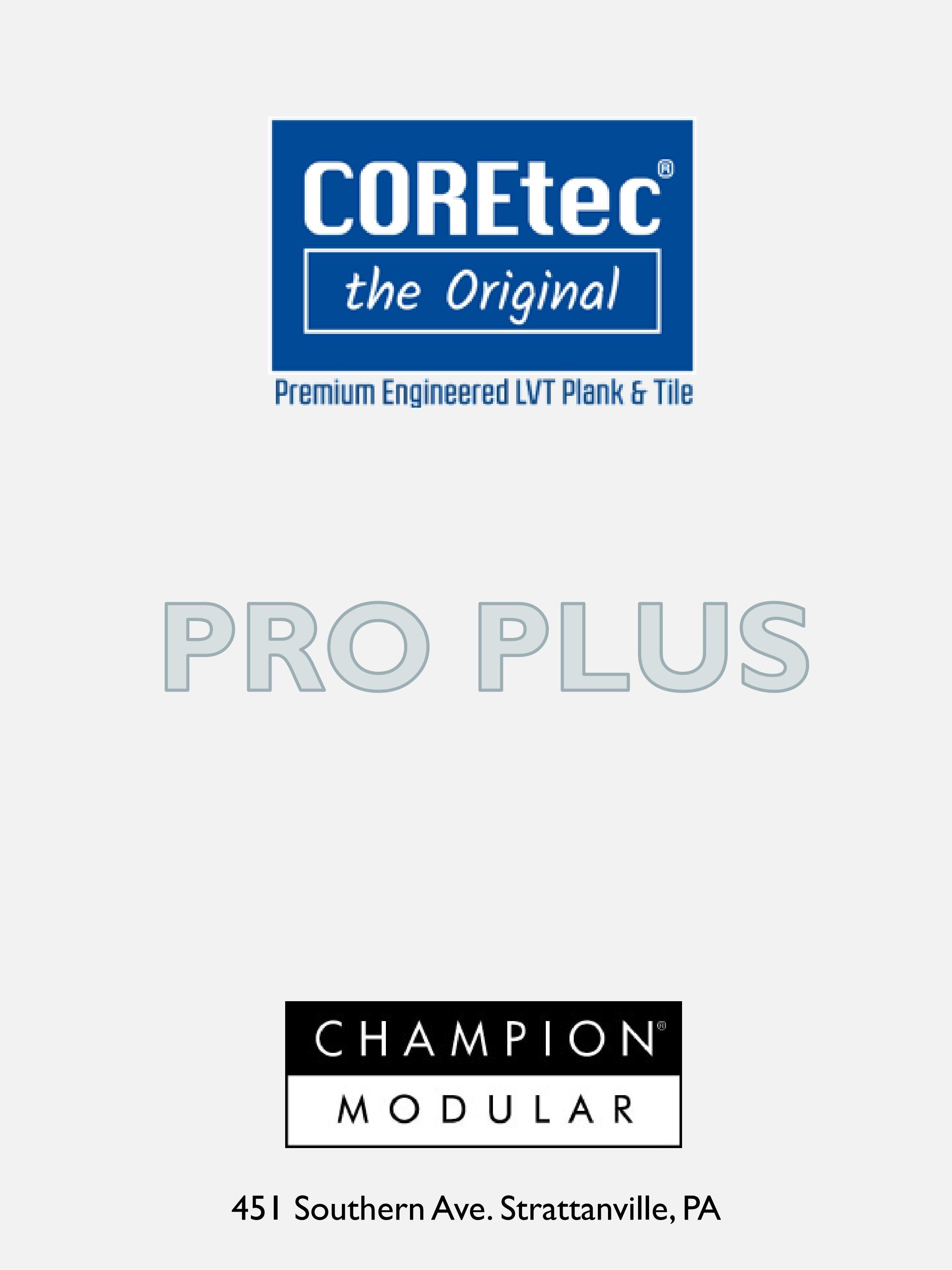 Strattanville - Product Guide - COREtec Pro Plus by ...