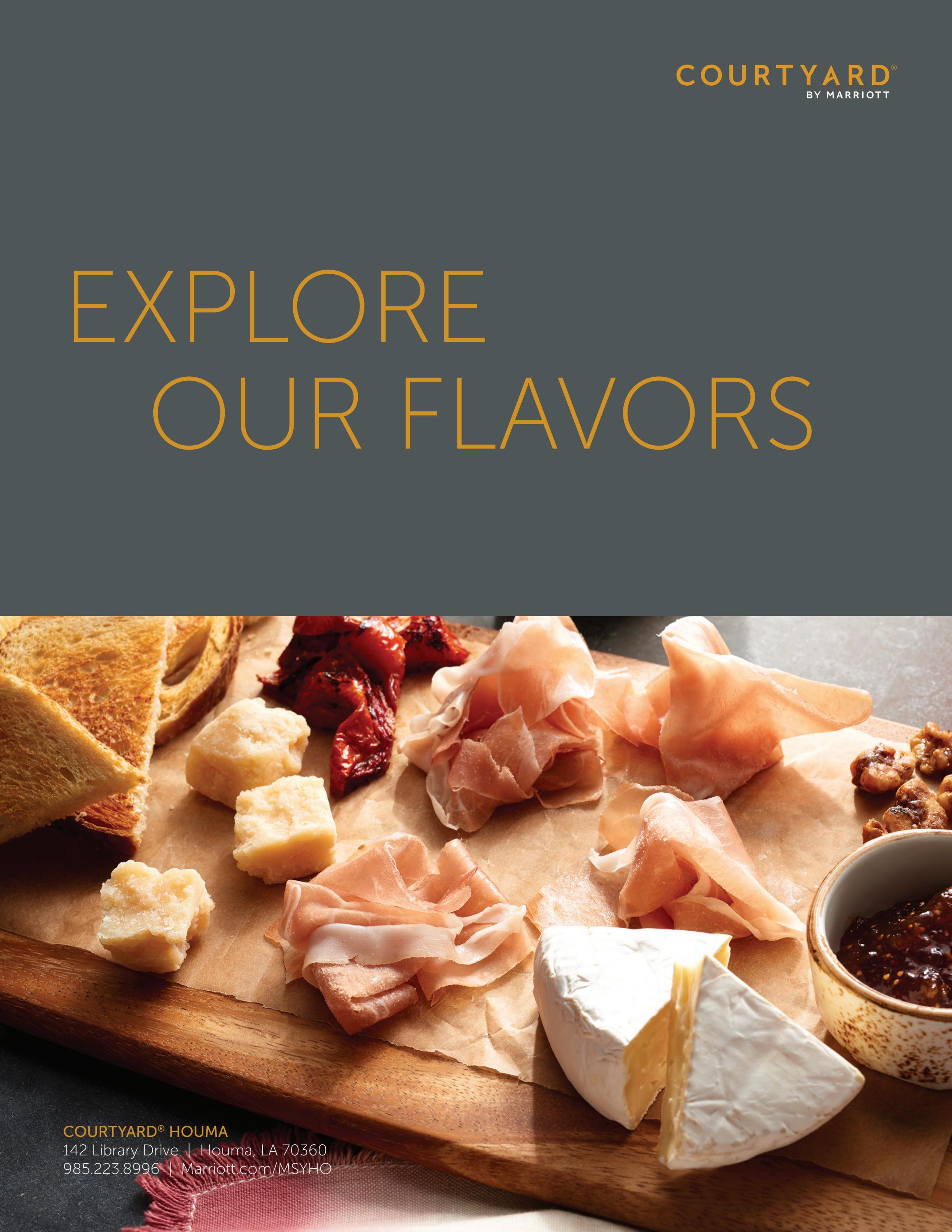 521 - Courtyard Houma Banquet Menu by Kinseth Hospitality Companies - Issuu