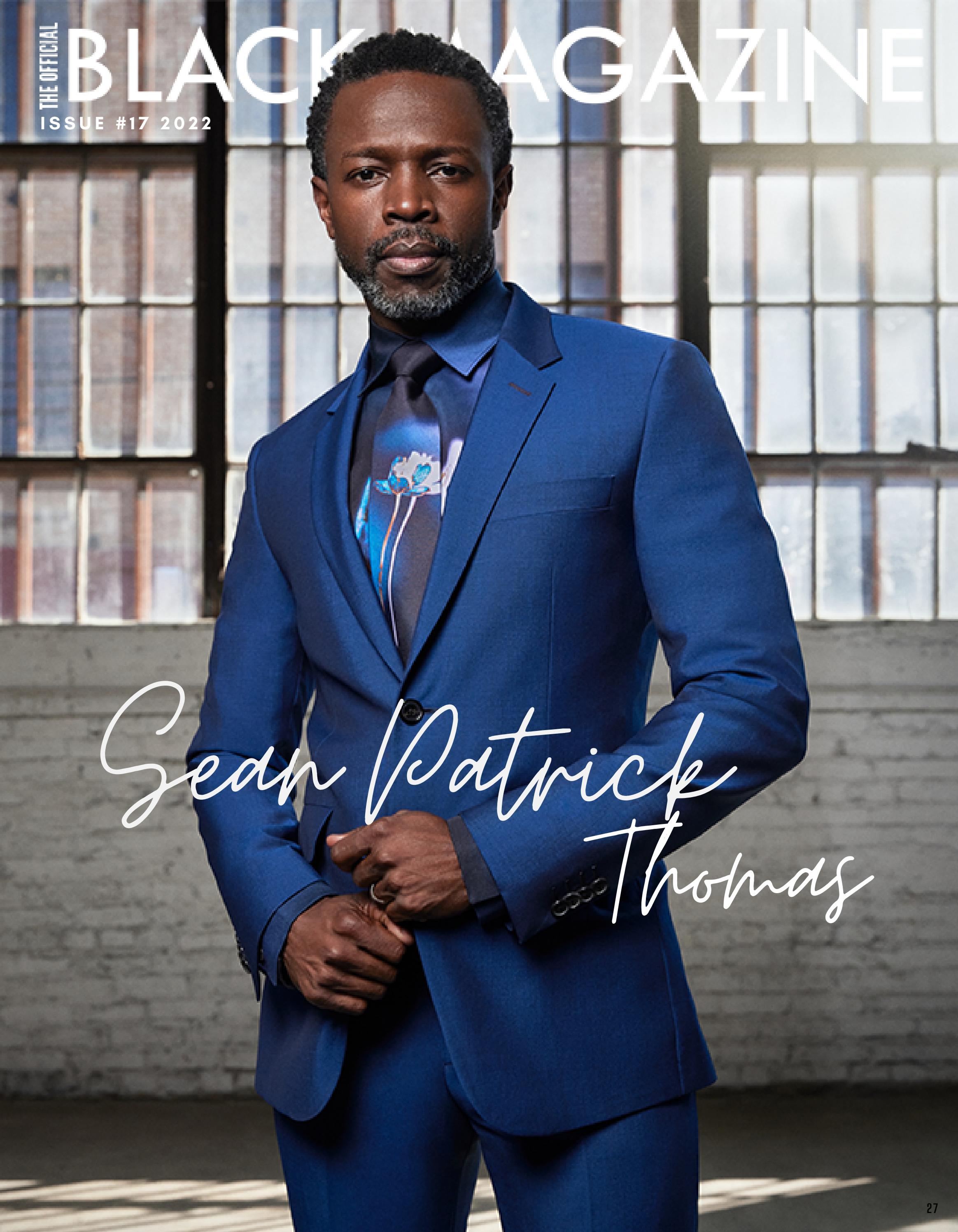 Issue 17 Sean Patrick Thomas by The Official Black Magazine - Issuu