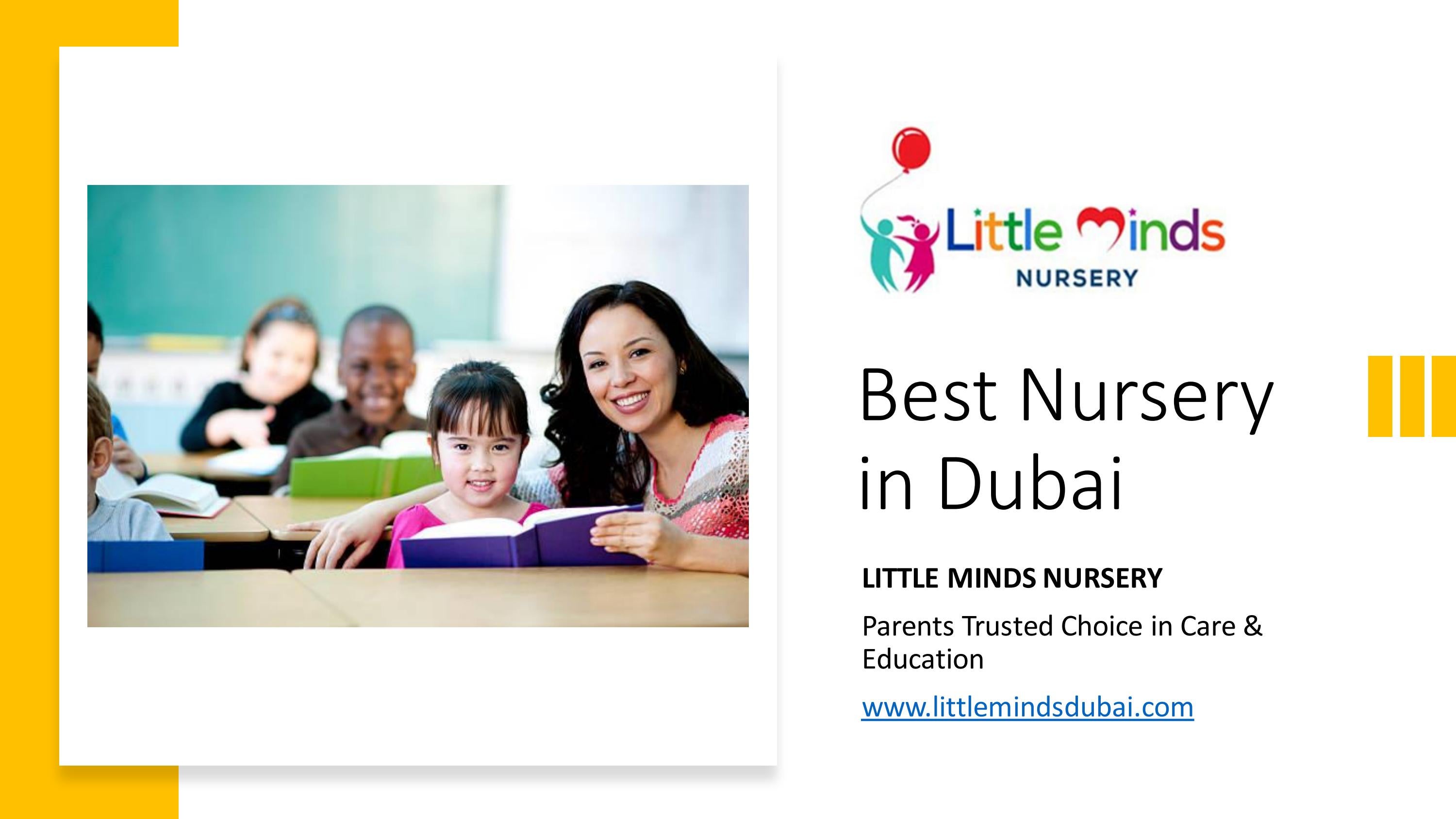 Best Nursery in Dubai by Little Minds - Issuu
