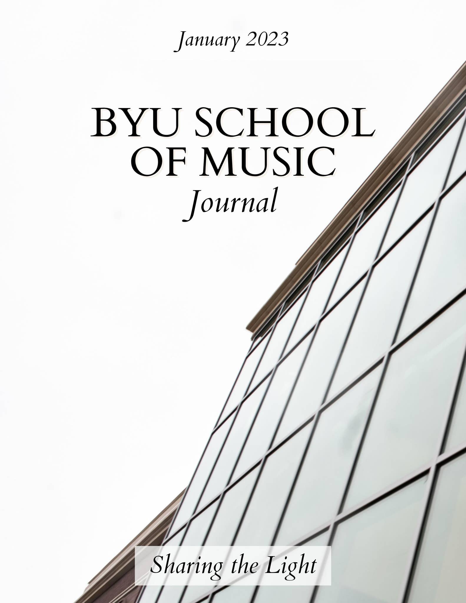 Jan 2023 SOM Journal by BYUSchoolofMusic - Issuu