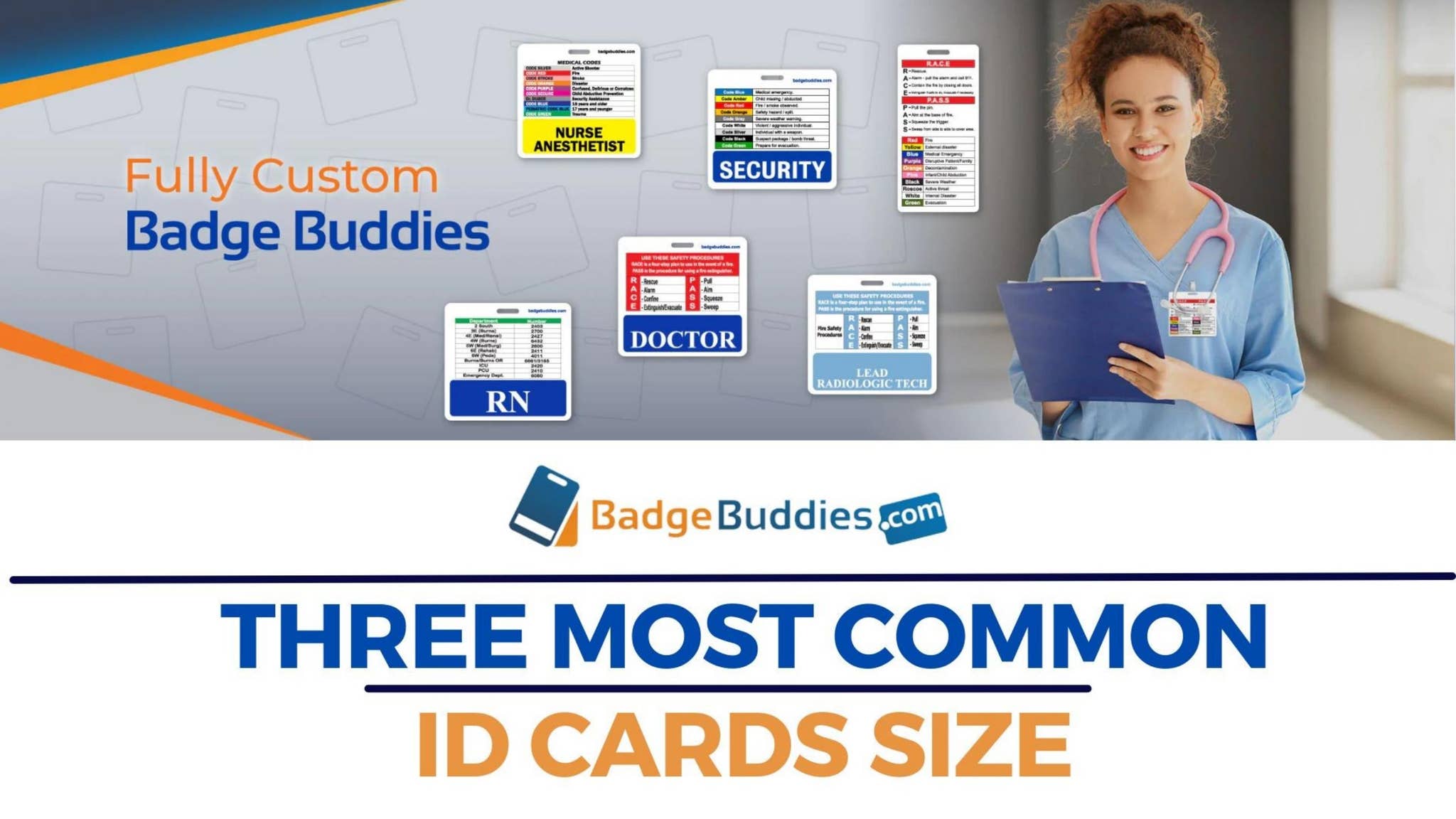 Standard ID Card Sizes: a Guide to the Most Popular Formats by Badge ...