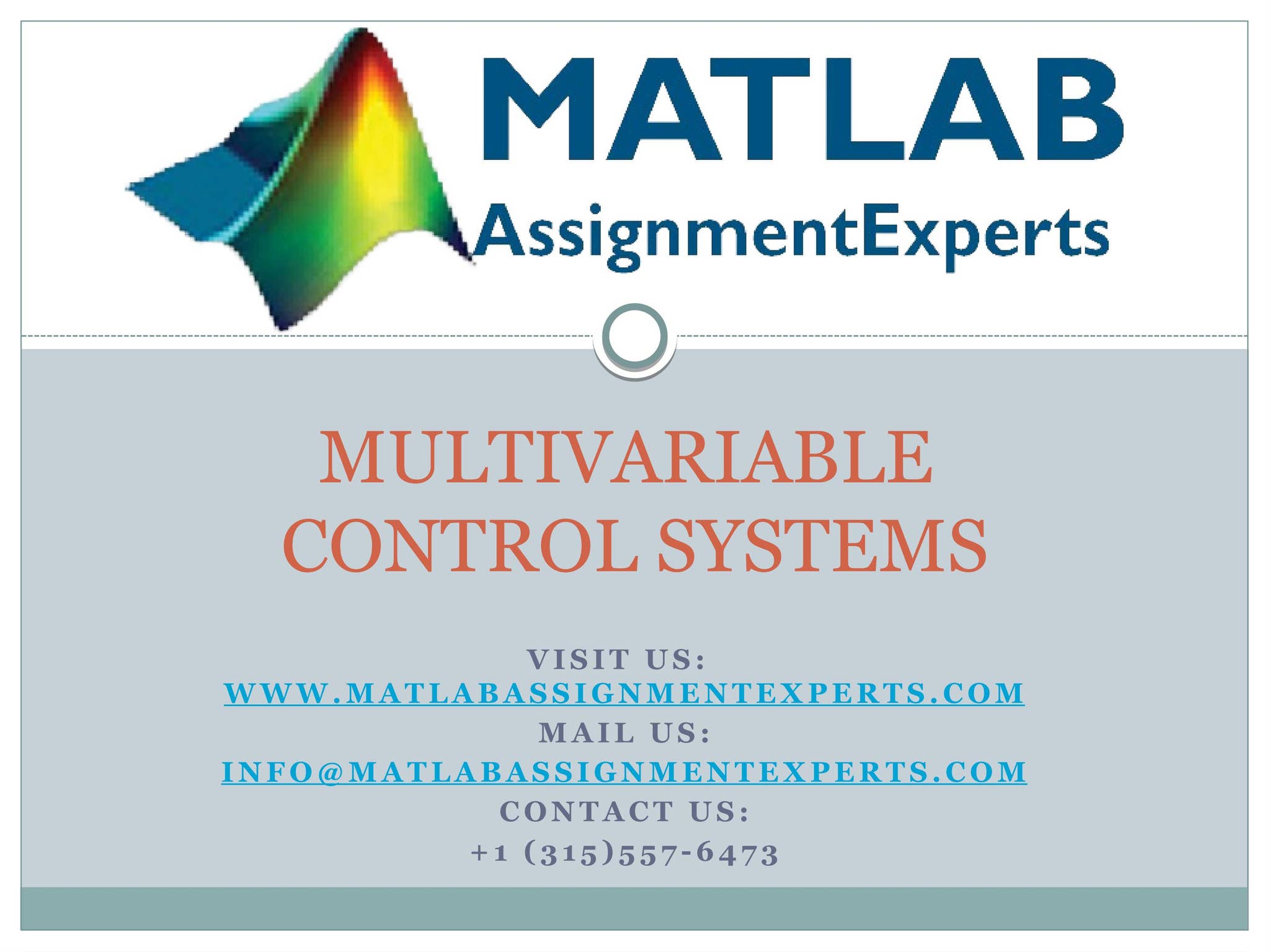 Control Systems Assignment Help by Matlab Assignment Experts - Issuu