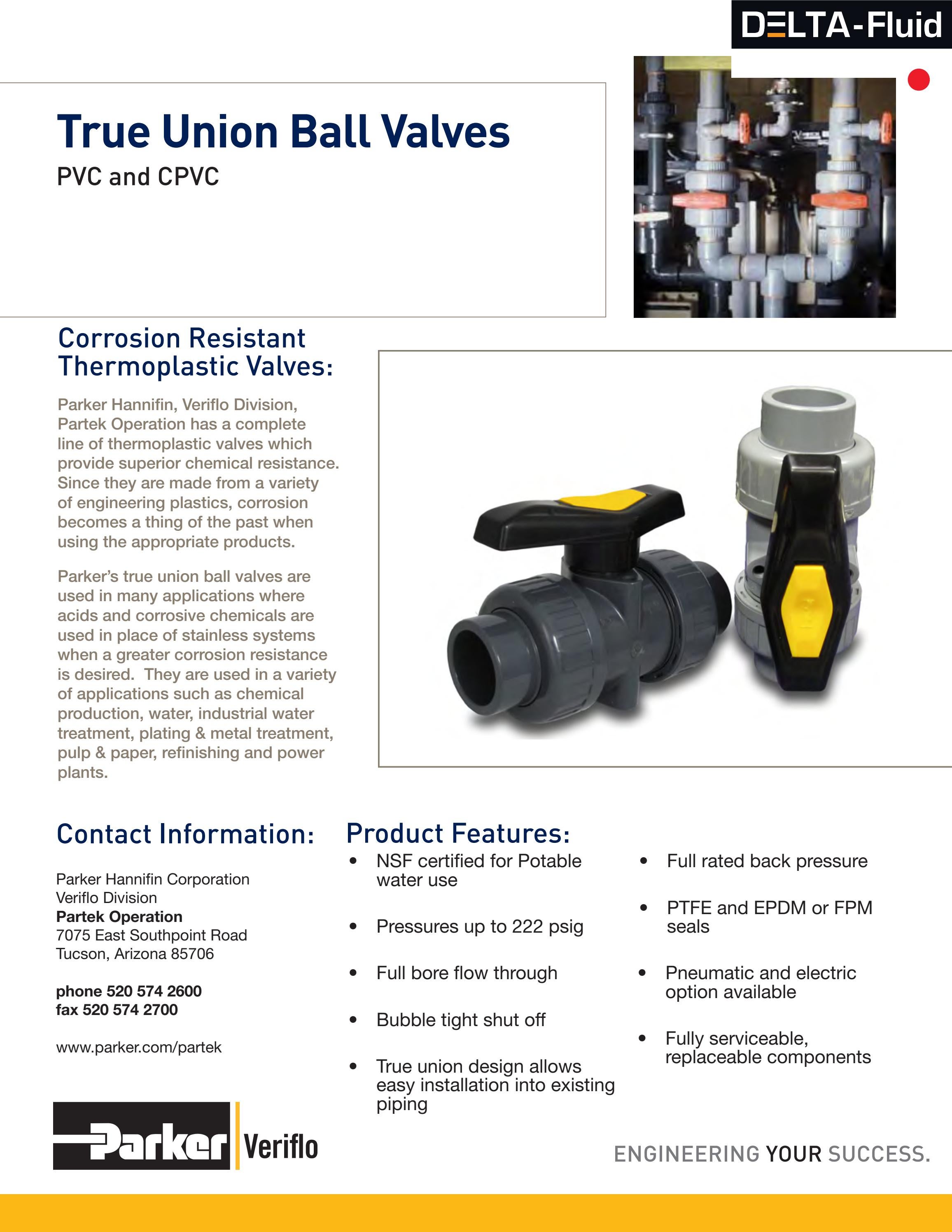 True Union Ball Valves 1104-TrueUnion-US by deltafluid - Issuu