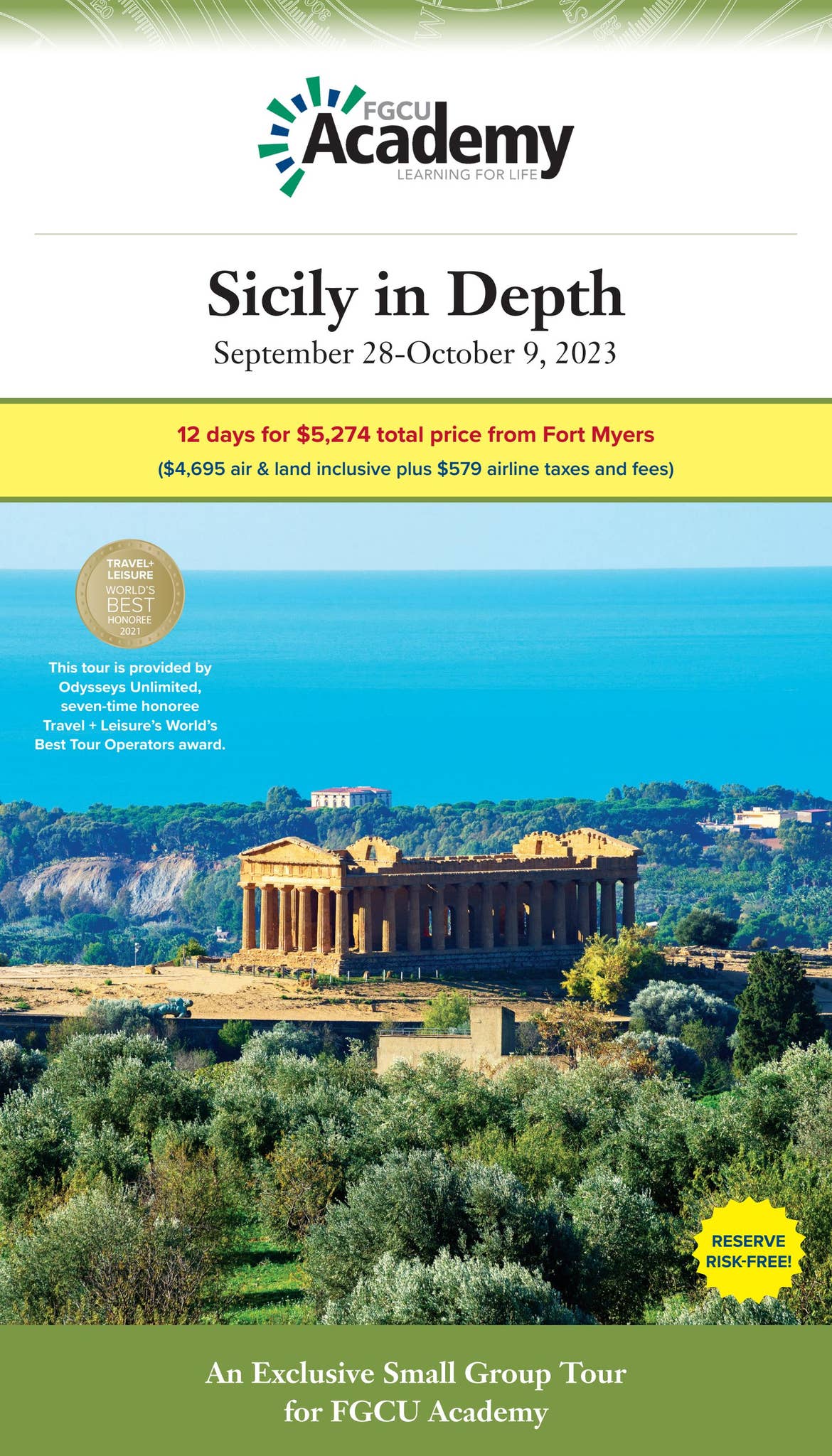 Travel to Sicily by FGCU Academy - Learning for Life - Issuu