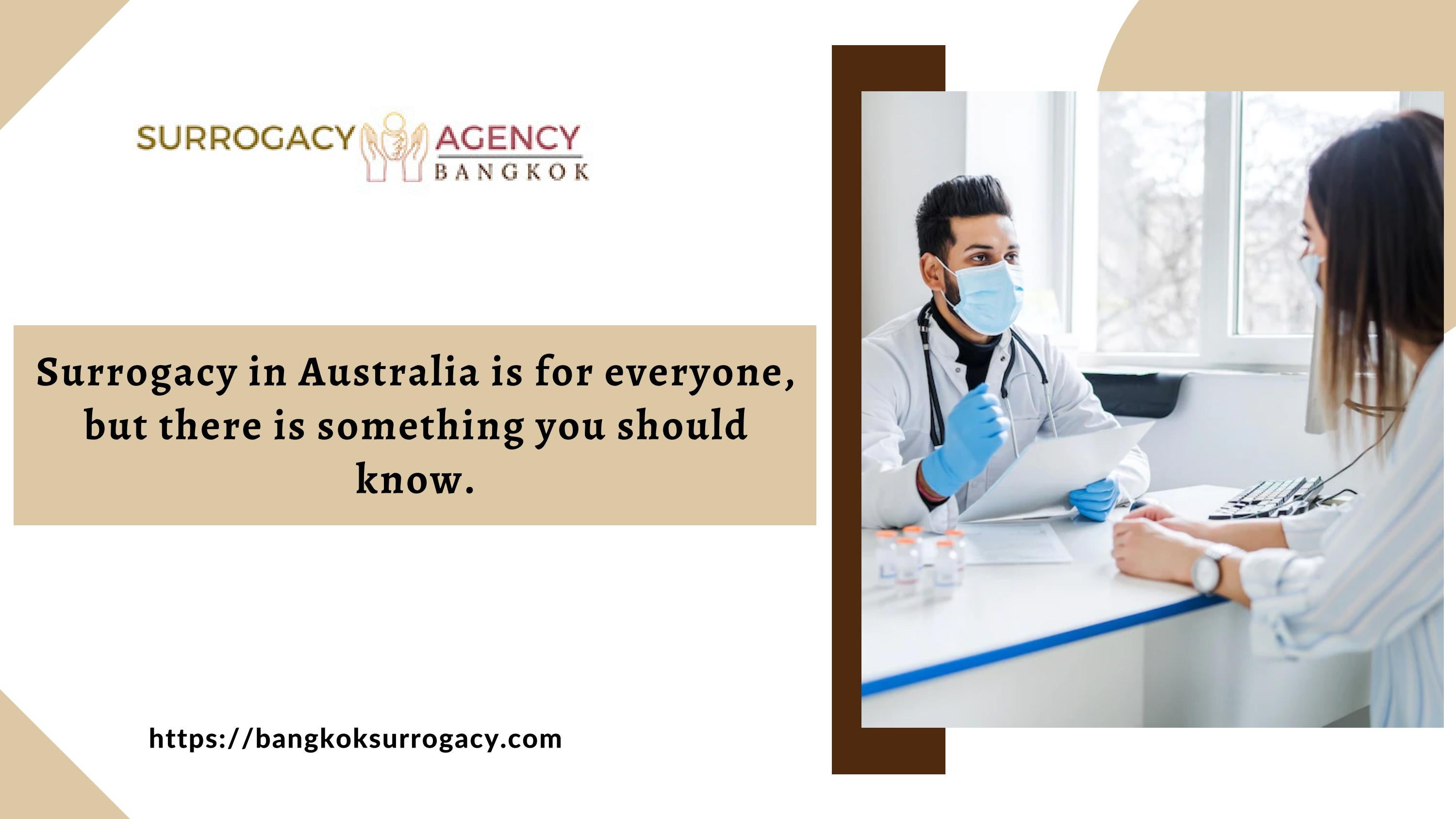 Surrogacy in Australia is for everyone by bangkoksurrogacy - Issuu