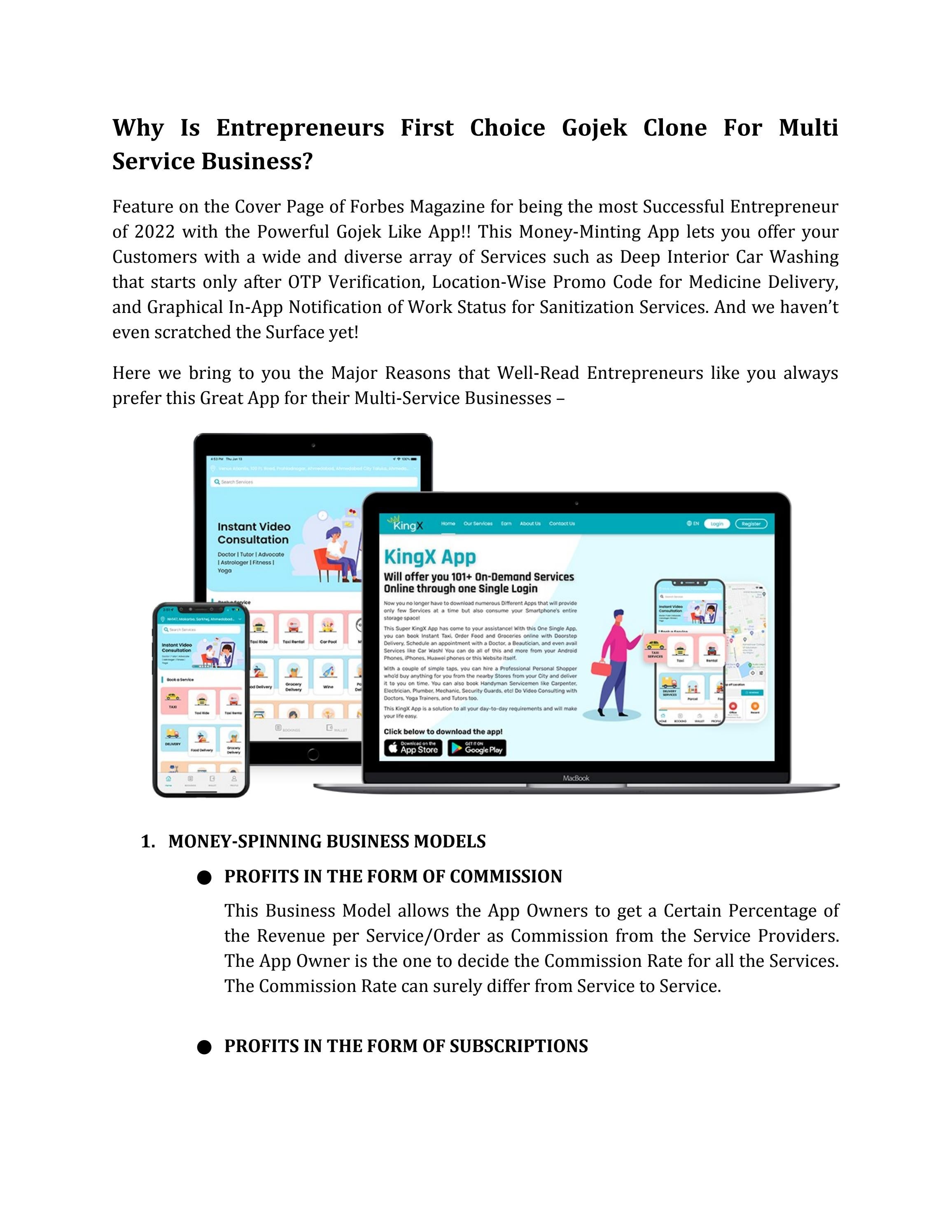 Why Is Entrepreneurs First Choice Gojek Clone For Multi Service ...