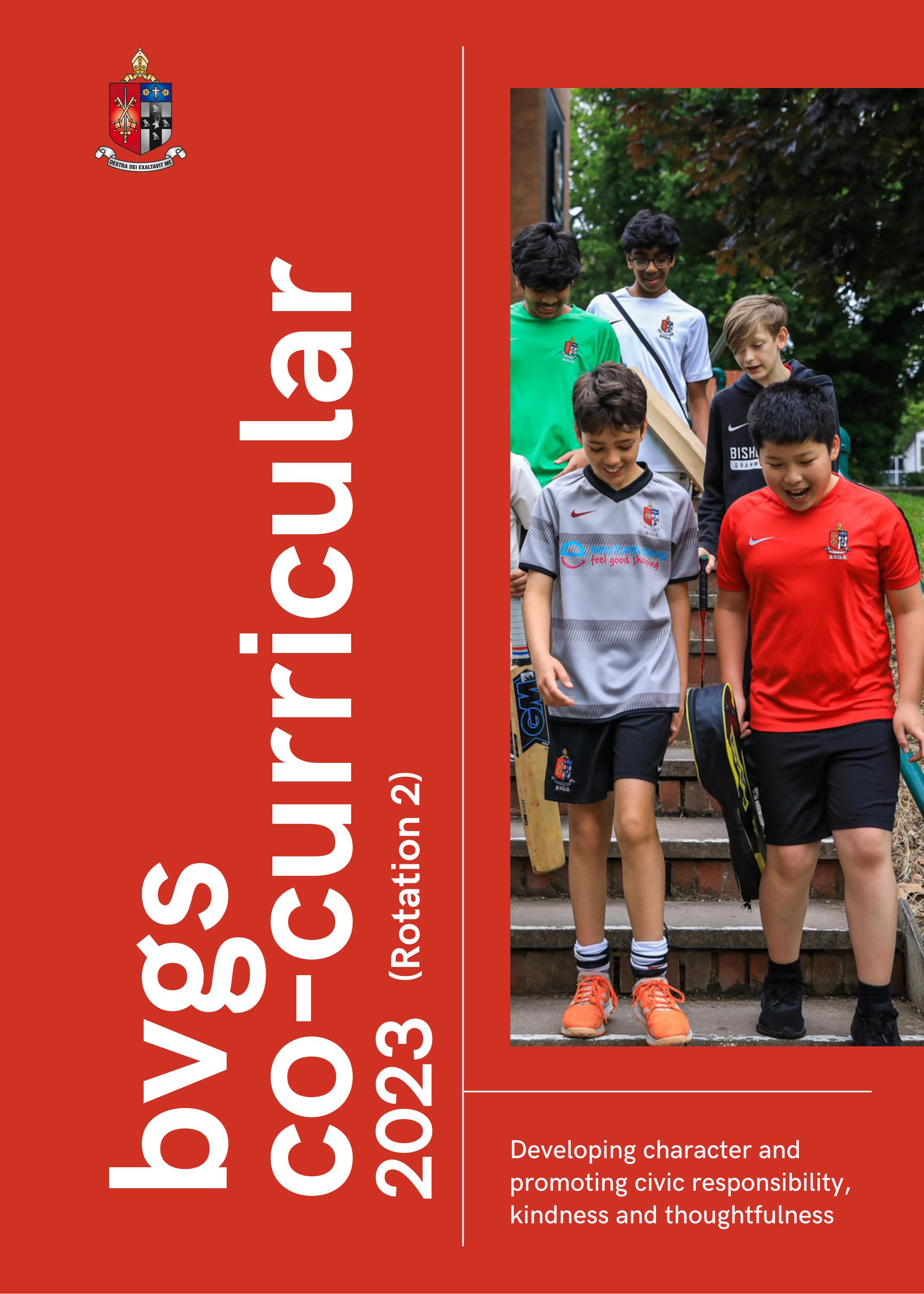 Co-Curricular Book 2023 (Rotation 2) by BVGS - Issuu