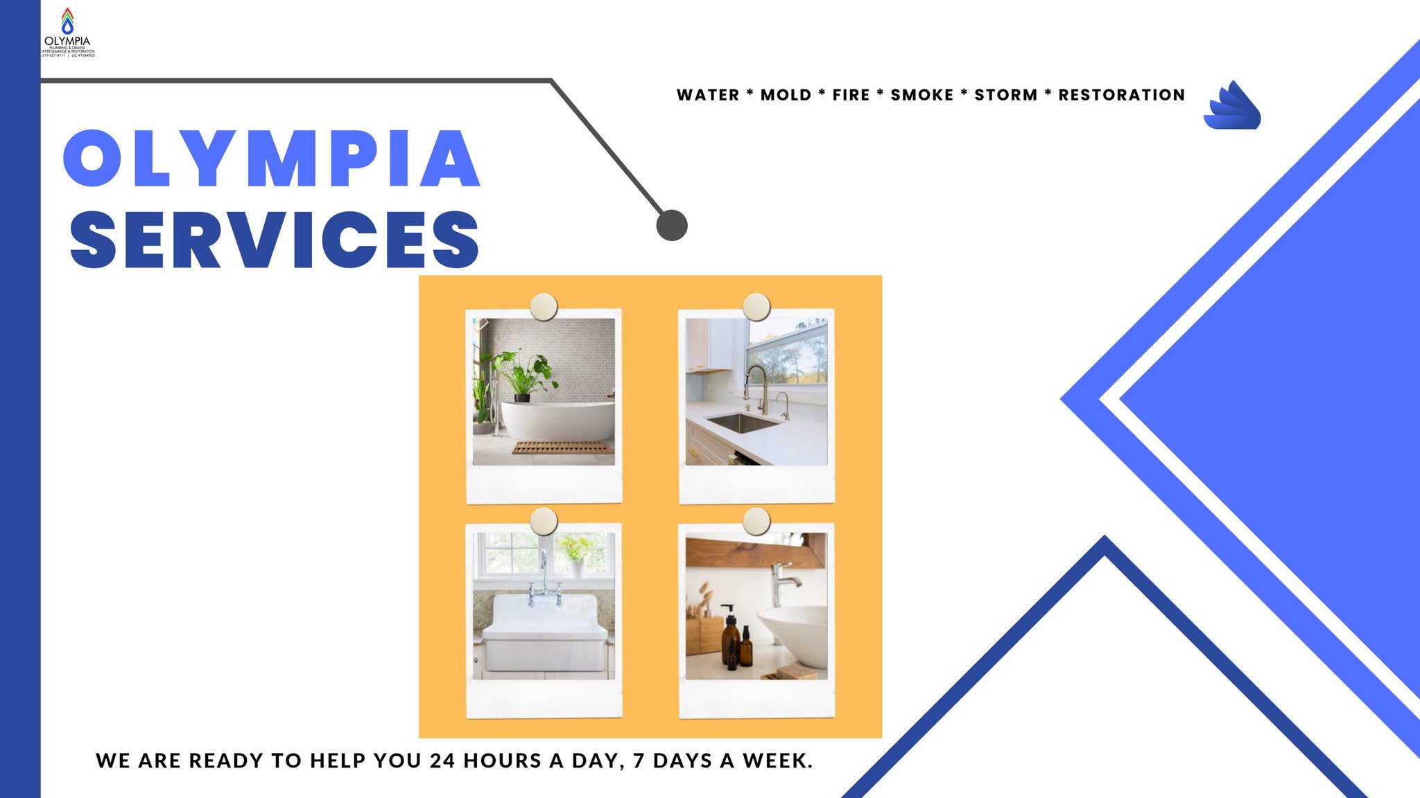 Professional Plumber In San Diego CA | Olympia Services by Olympia Services - Issuu