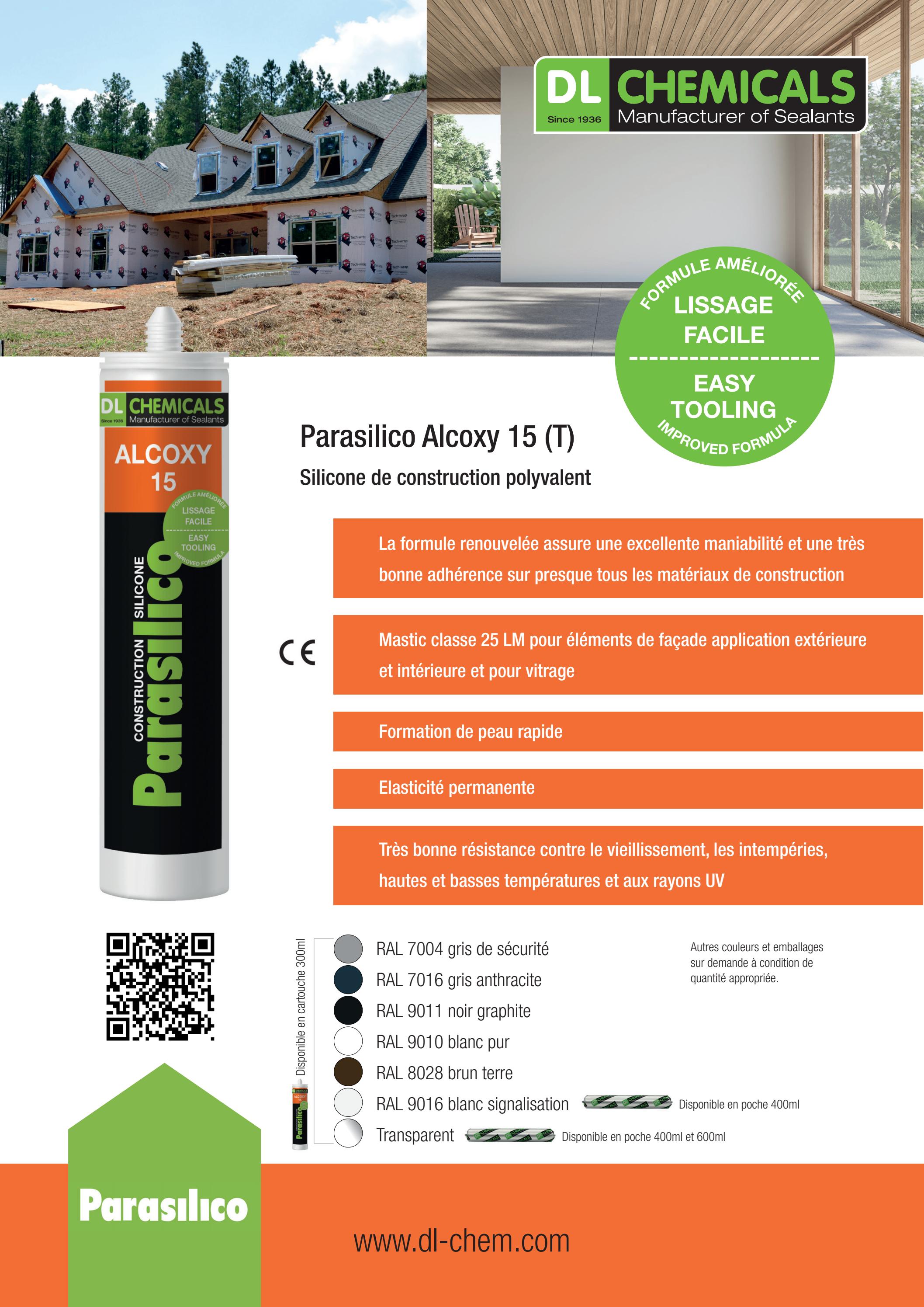 Parasilico Alcoxy 15 - Silicone prêt pour votre avenir by DL Chemicals ...