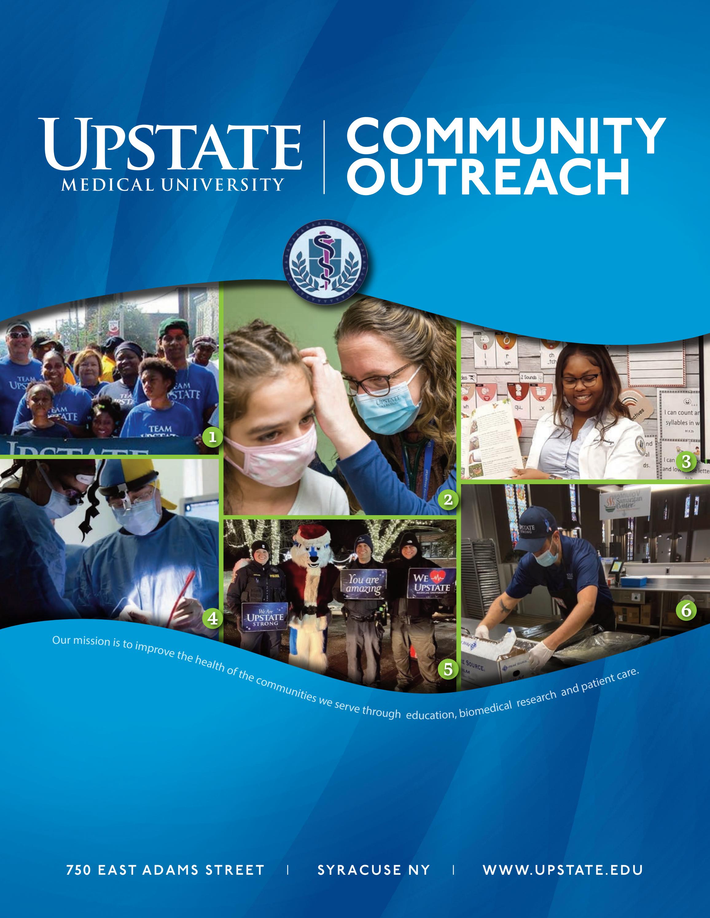 Upstate Community Outreach Brochure by Upstate Medical University - Issuu