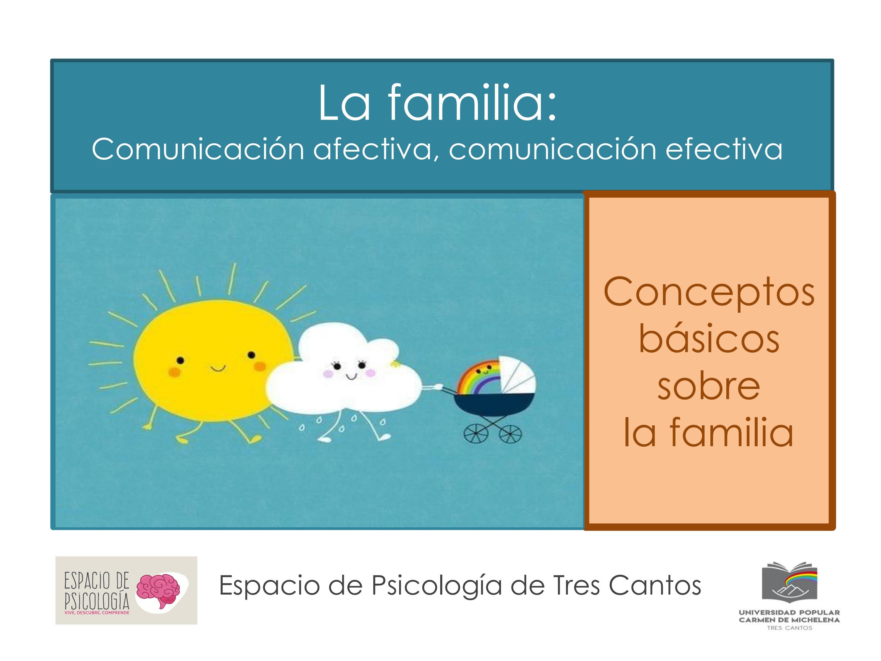 La Familia: Conceptos básicos y nuevas realidades. Seminario ...