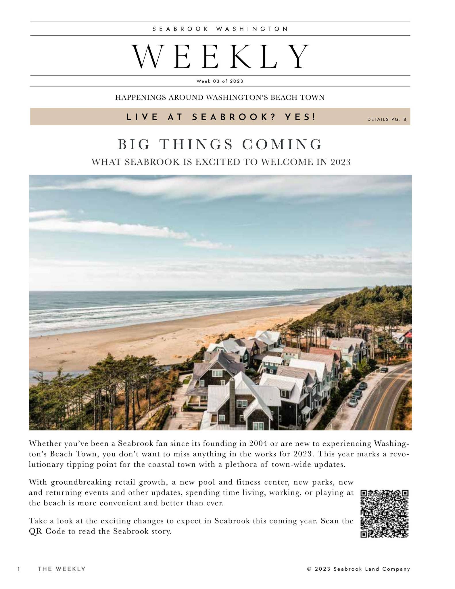 2023 Weekly Week 03 at Seabrook, WA by Seabrook, Washington - Issuu