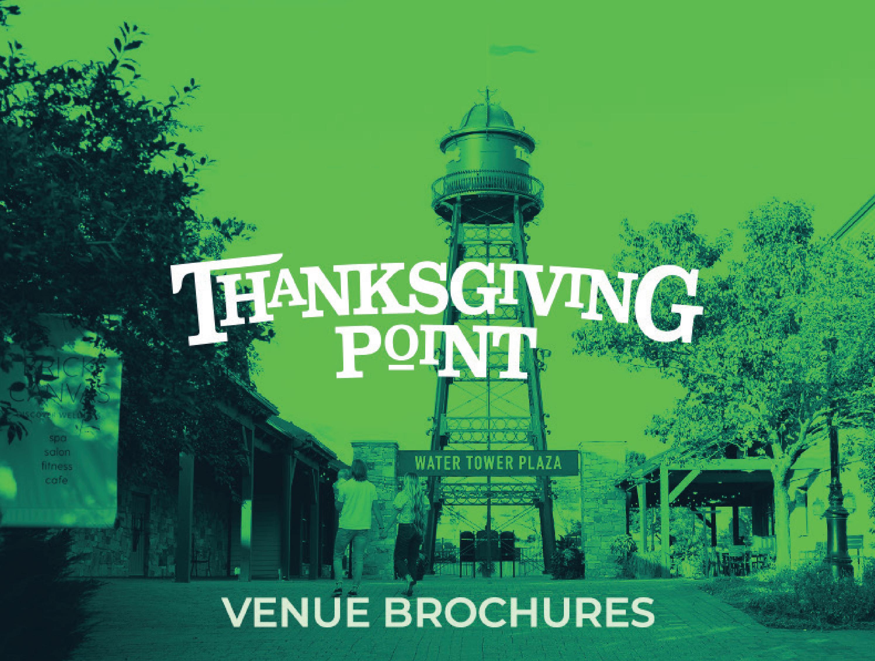 Thanksgiving Point Venue Brochures - 2023 by Thanksgiving Point - Issuu