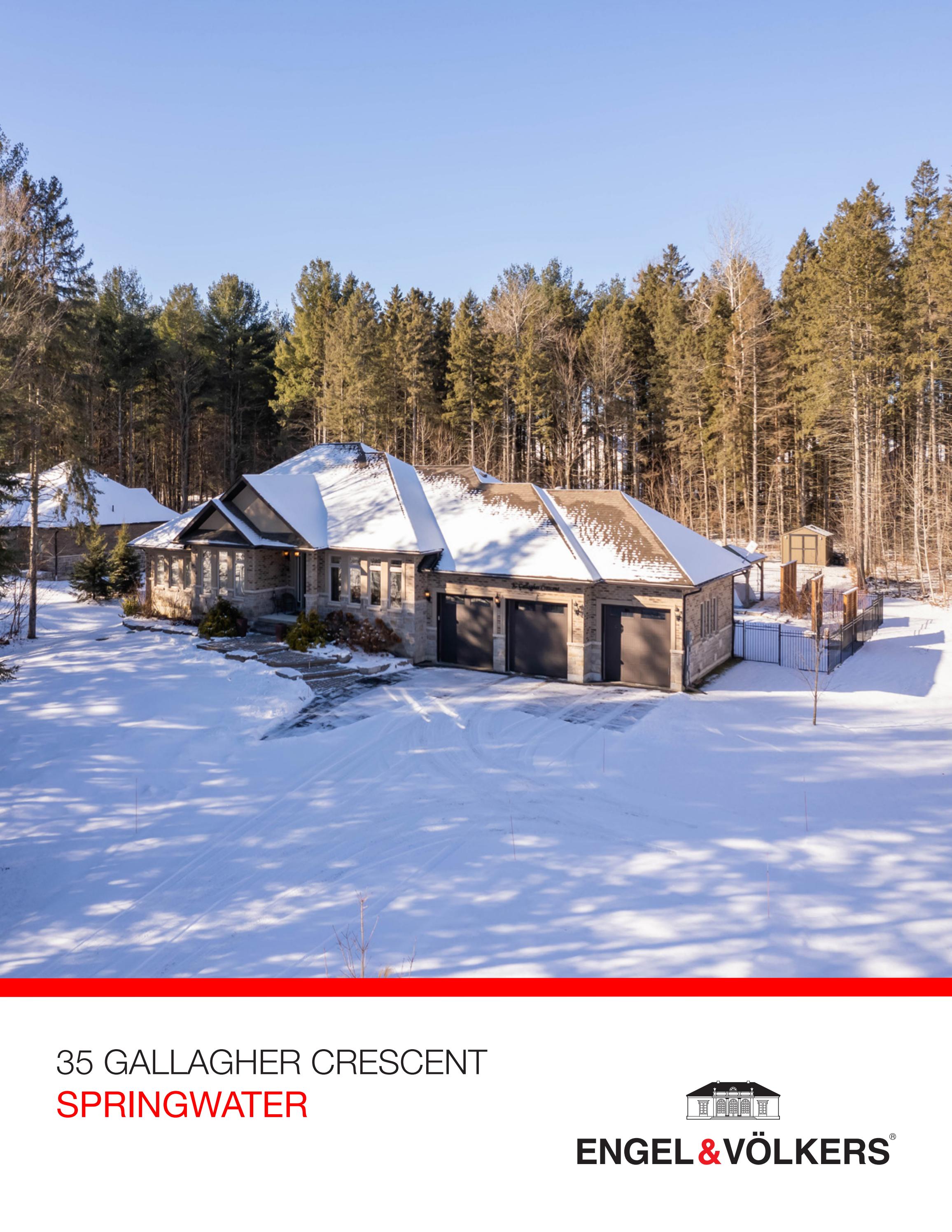 35 Gallagher Crescent - Springwater, ON by Engel & Völkers Barrie - Issuu