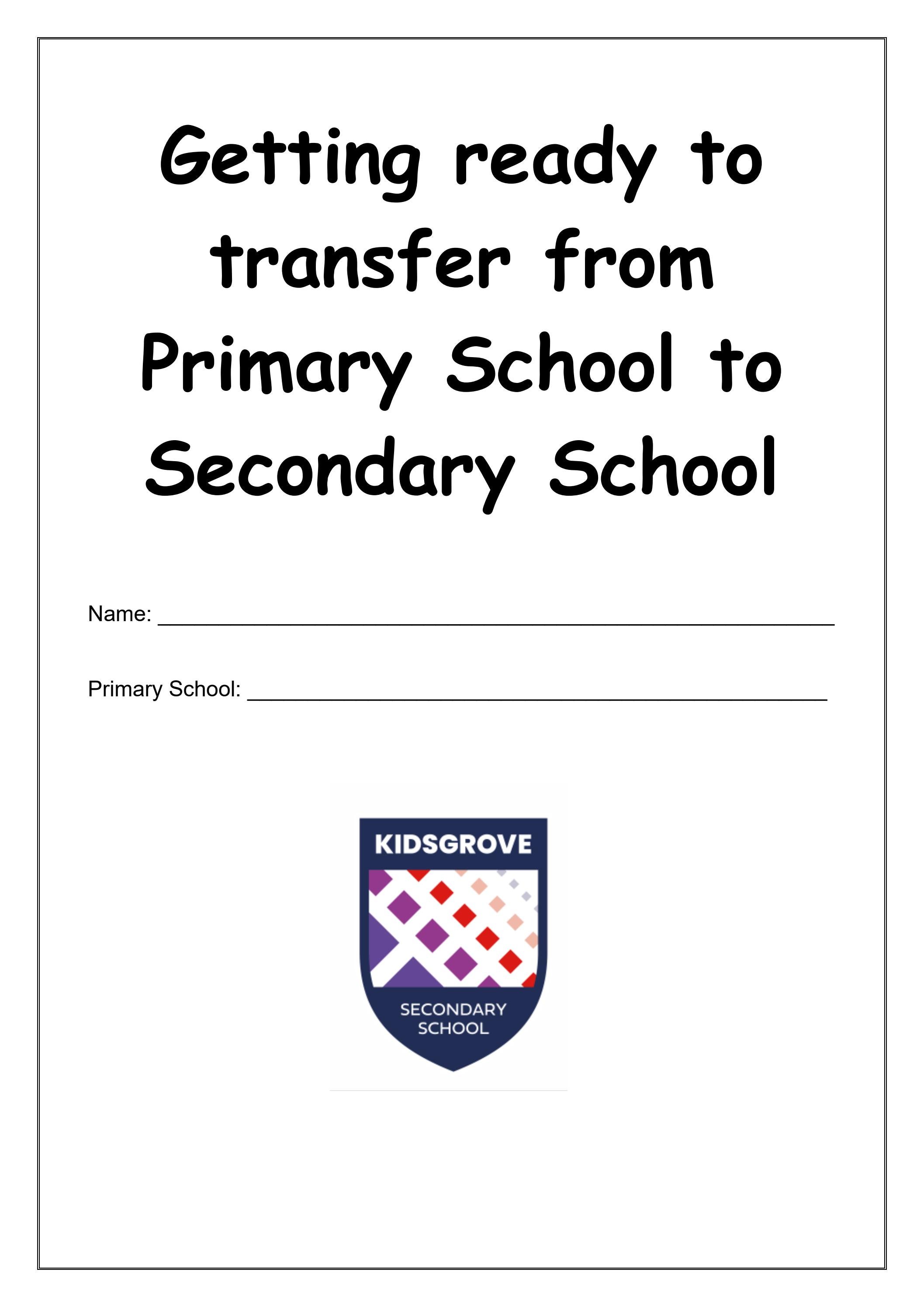 Pupil Transition Booklet by Schudio - Issuu