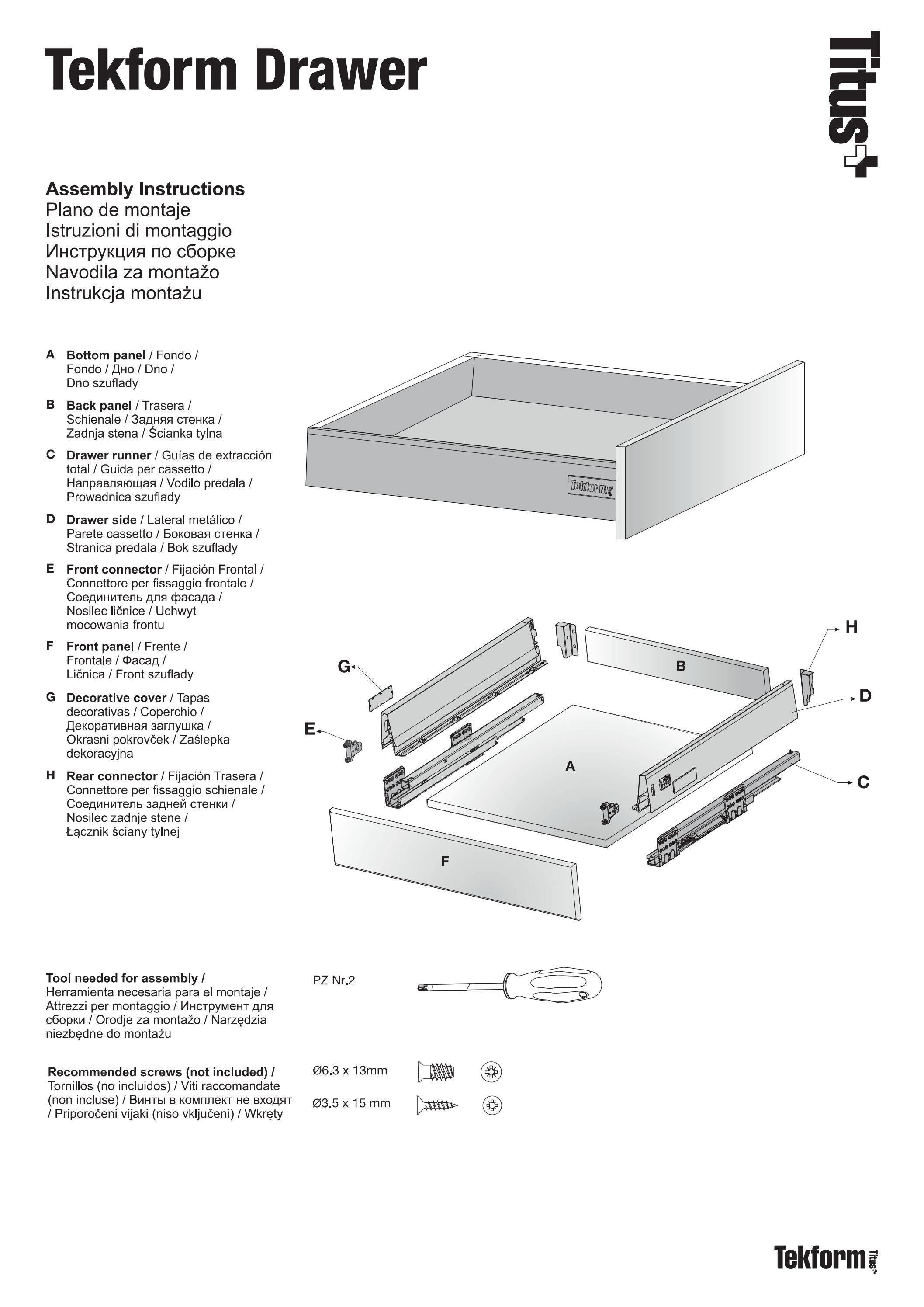 2022_Titus_Tekform_Drawer_Mounting-Instructions by Titus Group - Issuu