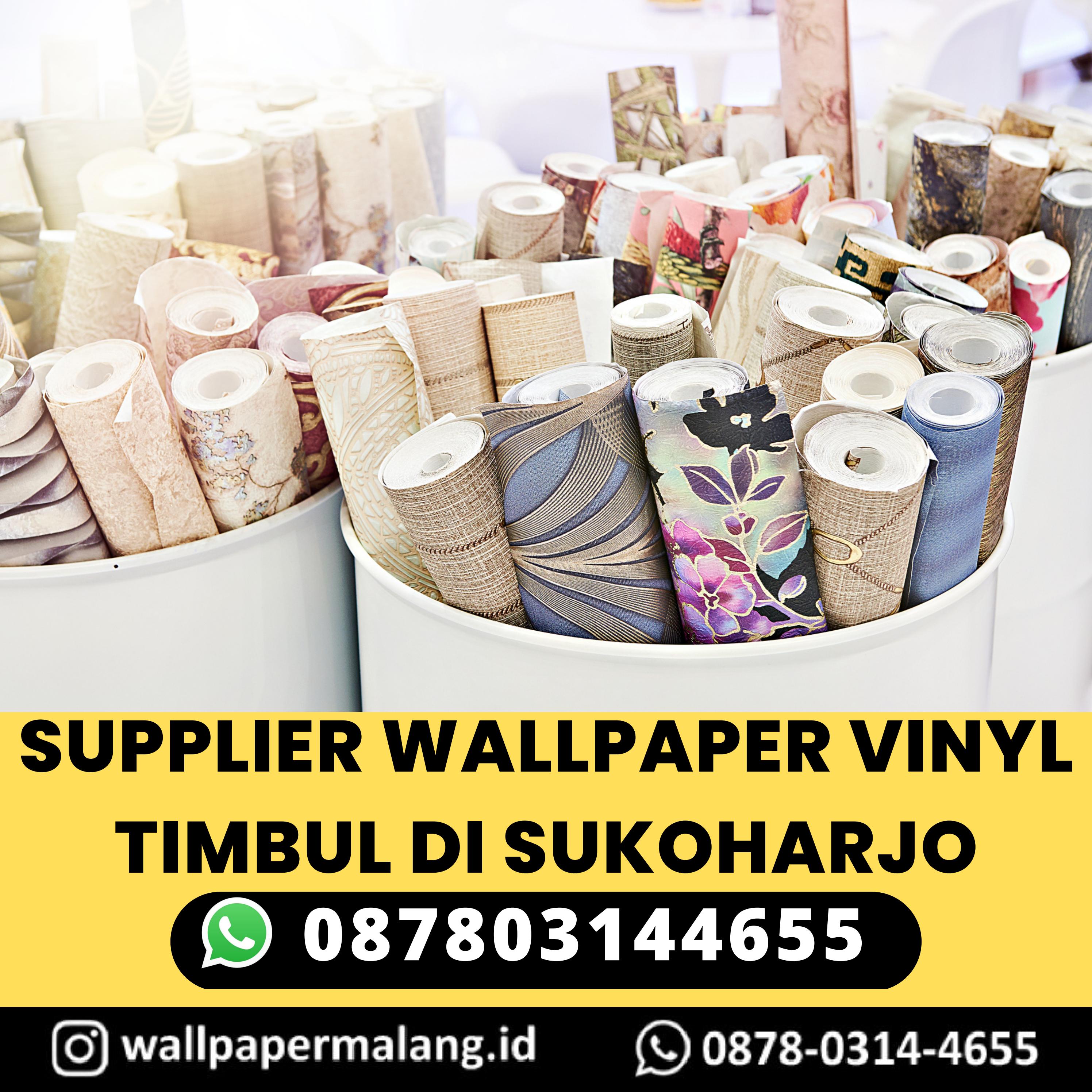 SUPPLIER WALLPAPER VINYL TIMBUL DI SUKOHARJO by Tukang Wallpaper malang ...