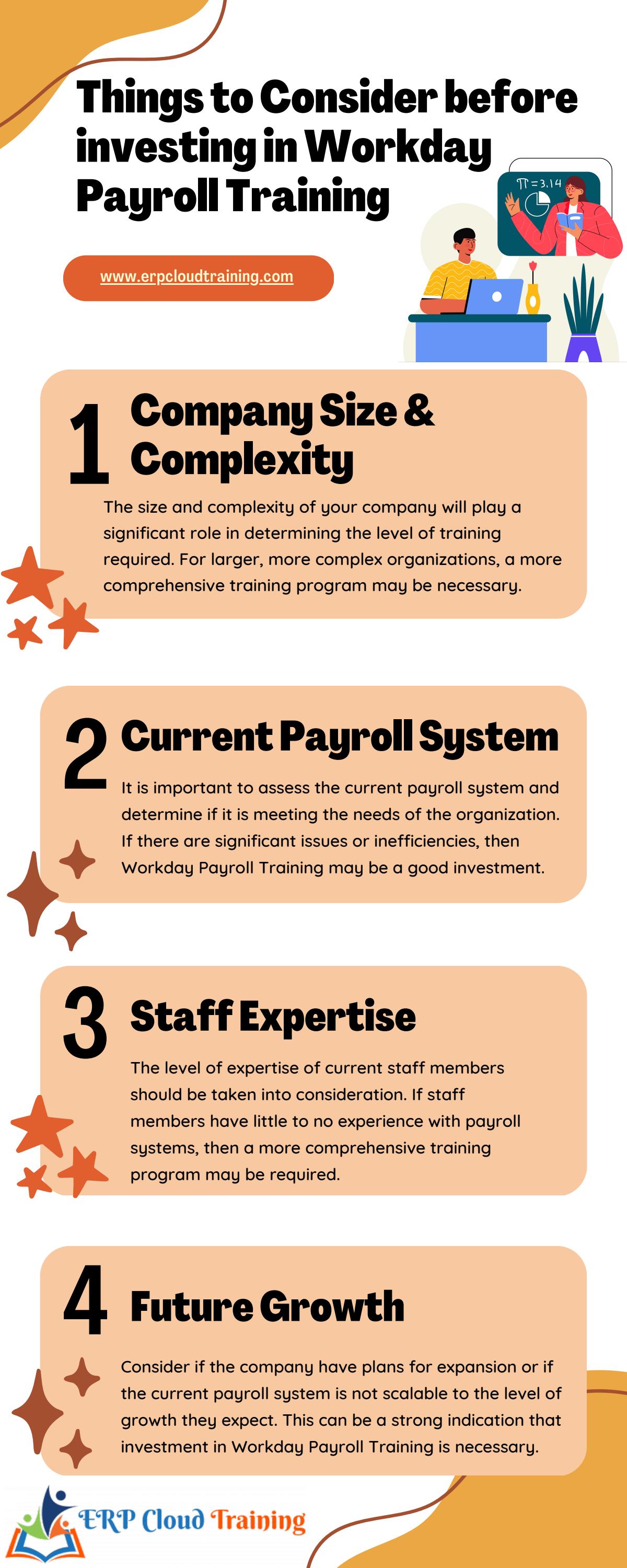 Things to Consider investing in Workday Payroll Training by ERP Cloud ...
