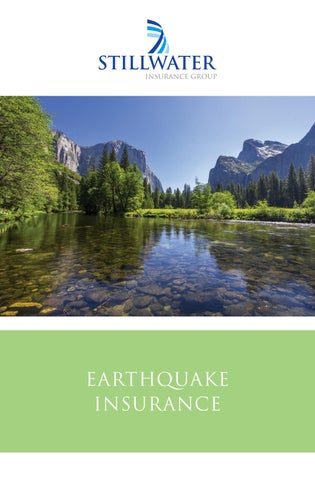 Stillwater Earthquake Insurance by Stillwater Insurance Group - Issuu