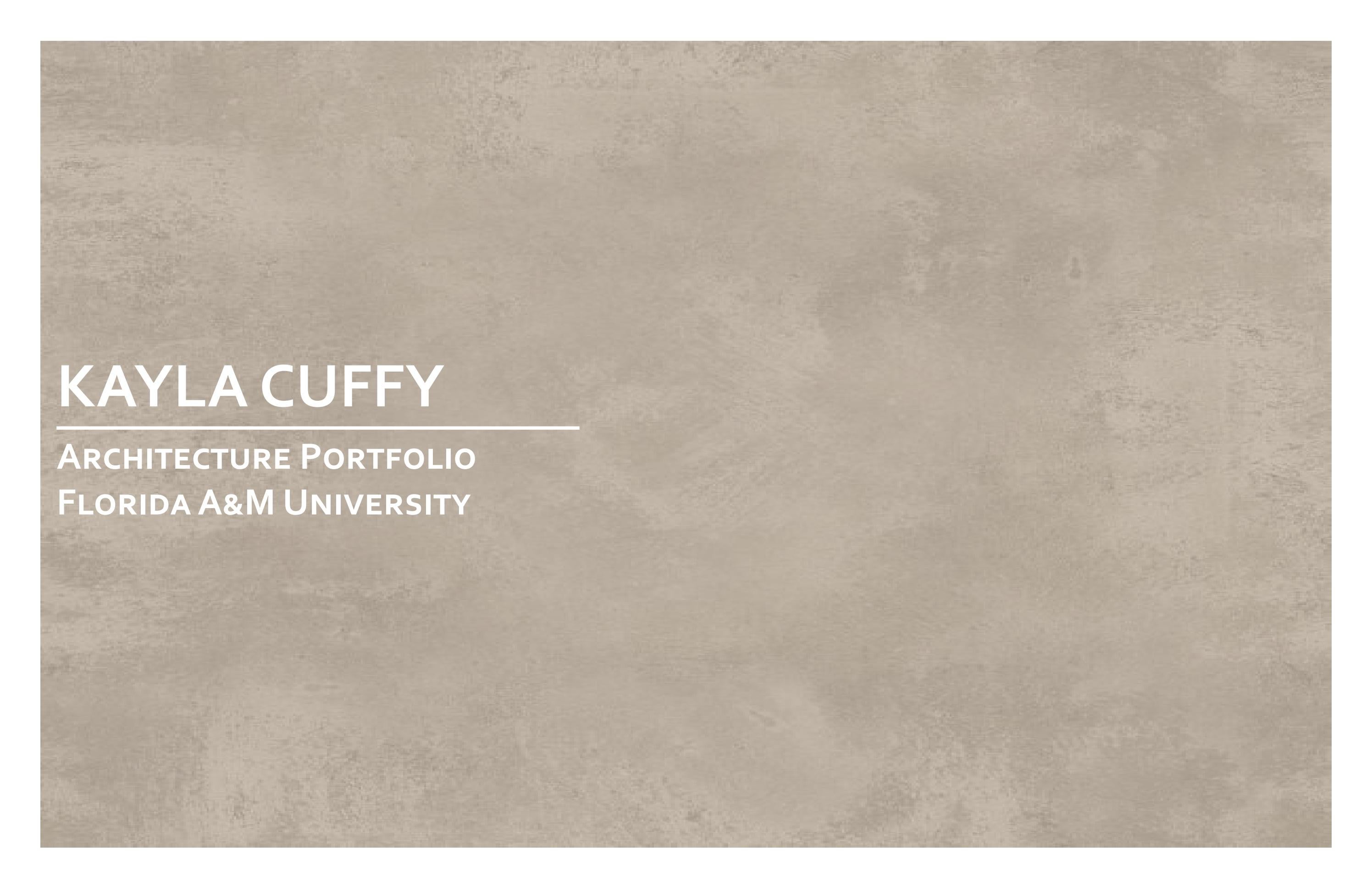 Portfolio by Kayla Cuffy - Issuu