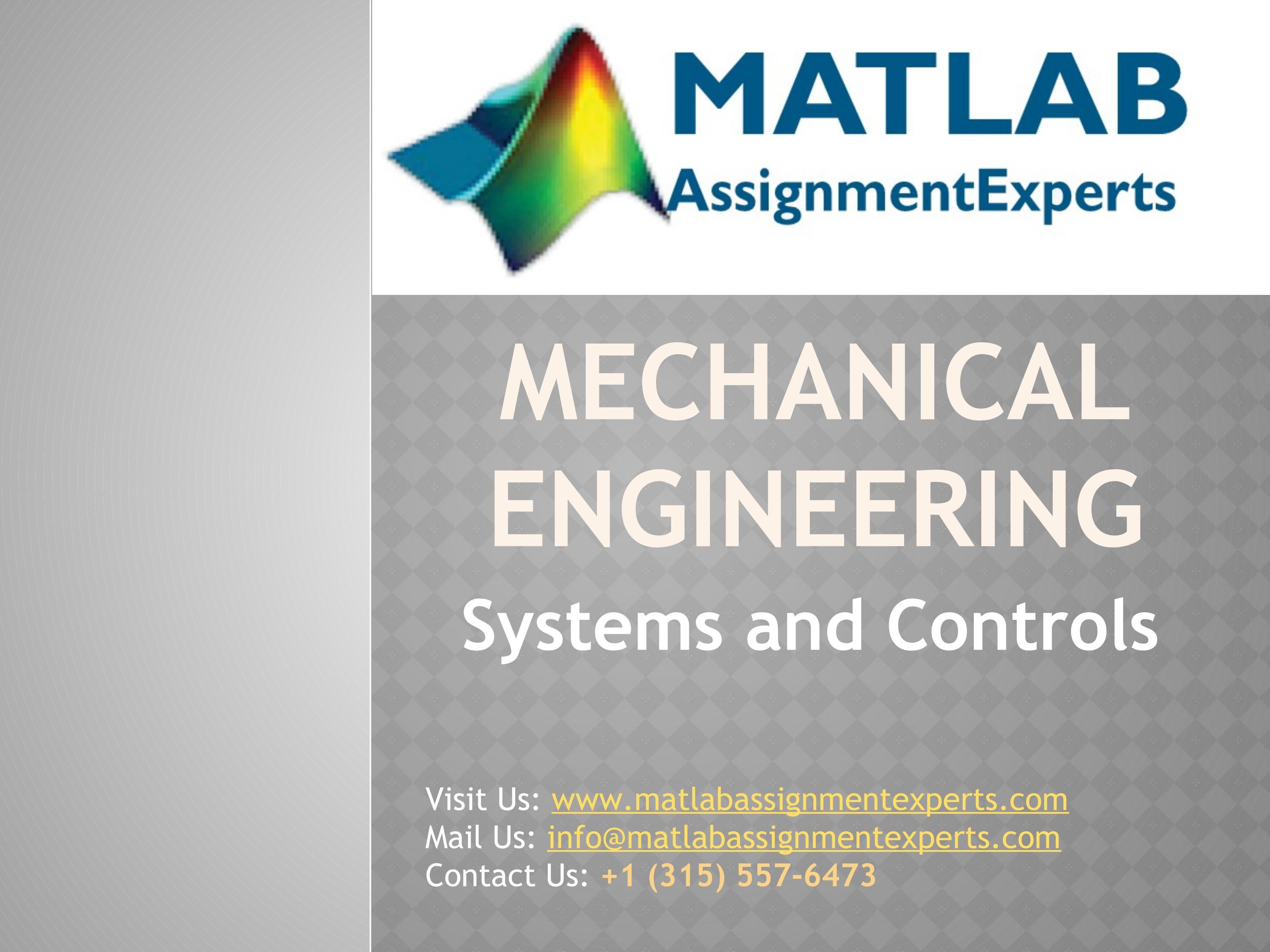 Control Systems Homework Help by Matlab Assignment Experts - Issuu