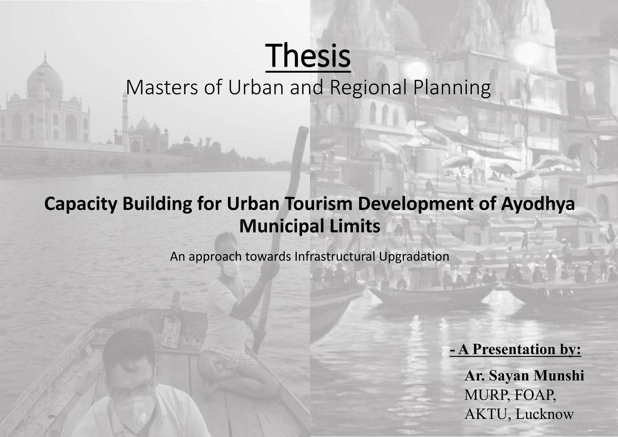 Capacity Building for Urban Tourism Development of Ayodhya Municipal ...