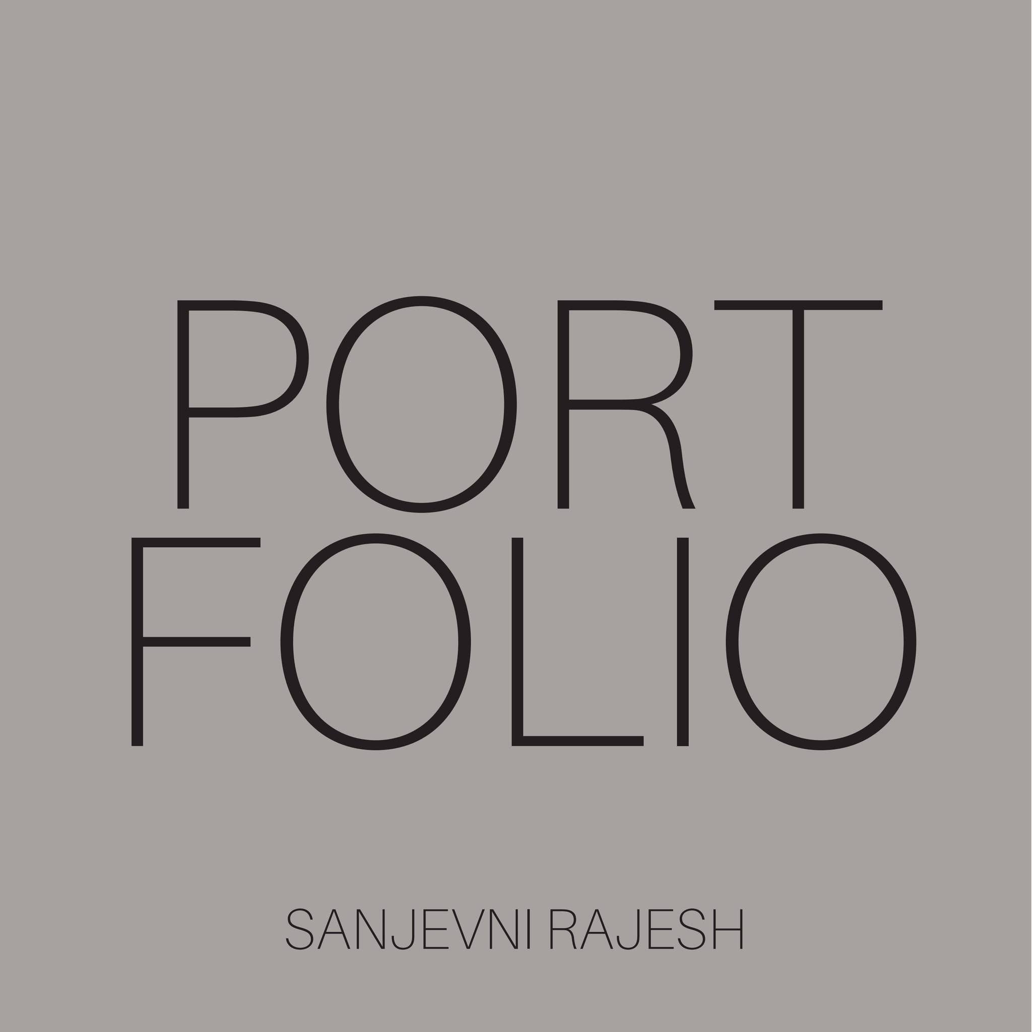 Sanjevni Rajesh - Portfolio by Sanju R - Issuu