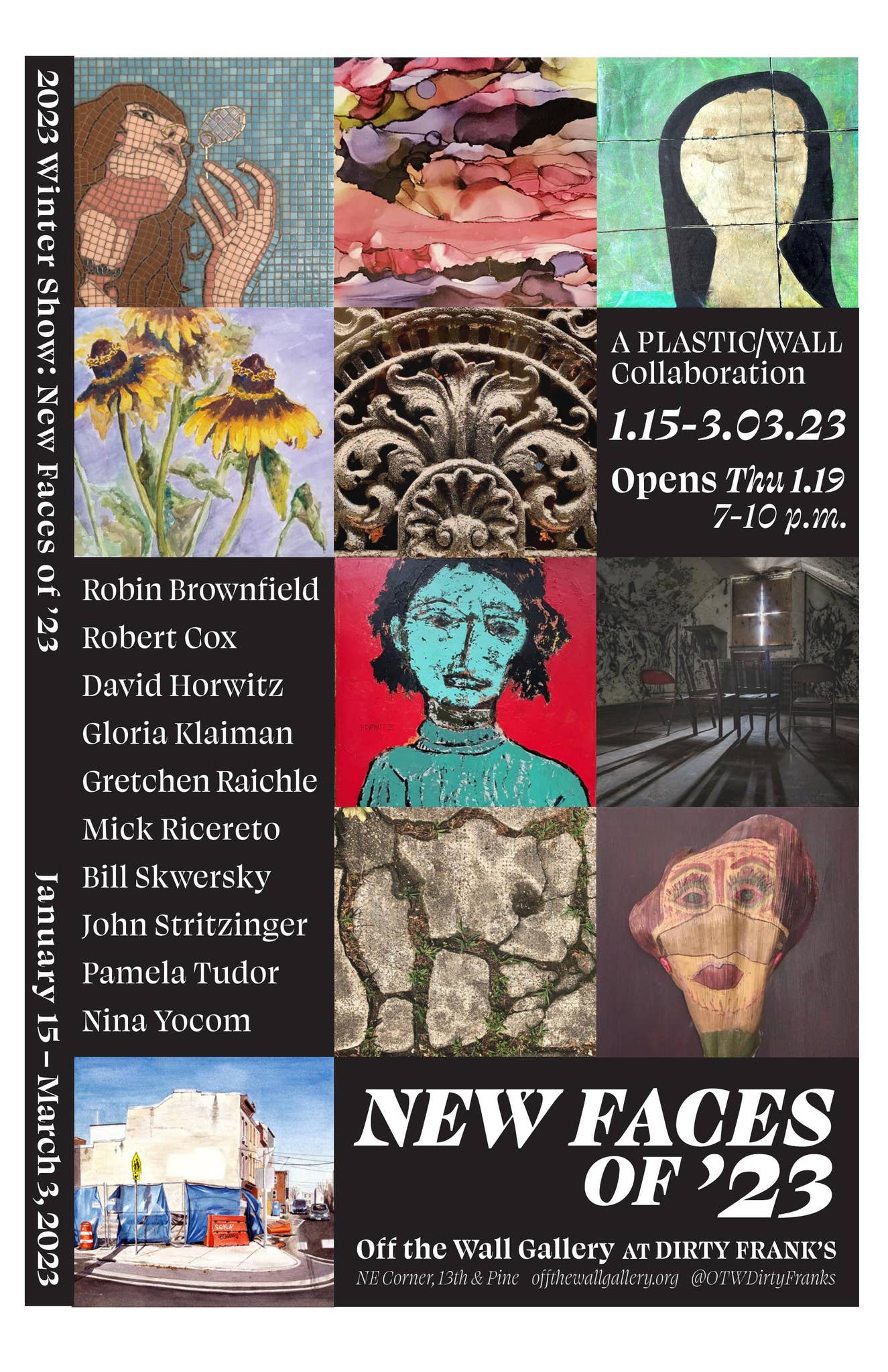 NEW FACES OF '23 Program by Off the Wall Gallery - Issuu