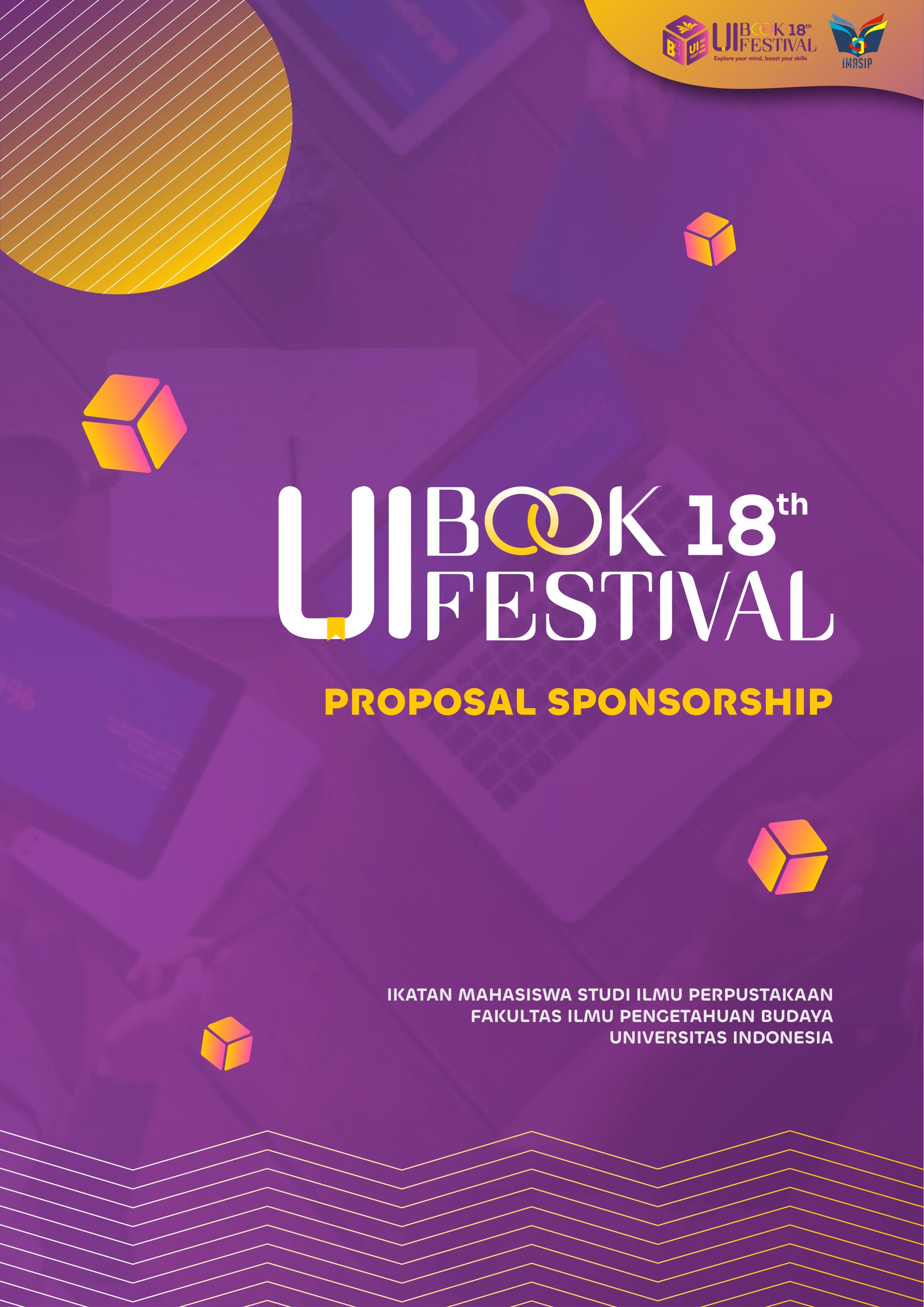 Proposal Sponsorhip The 18th UI Book Festival by Az Zahra Hasna - Issuu