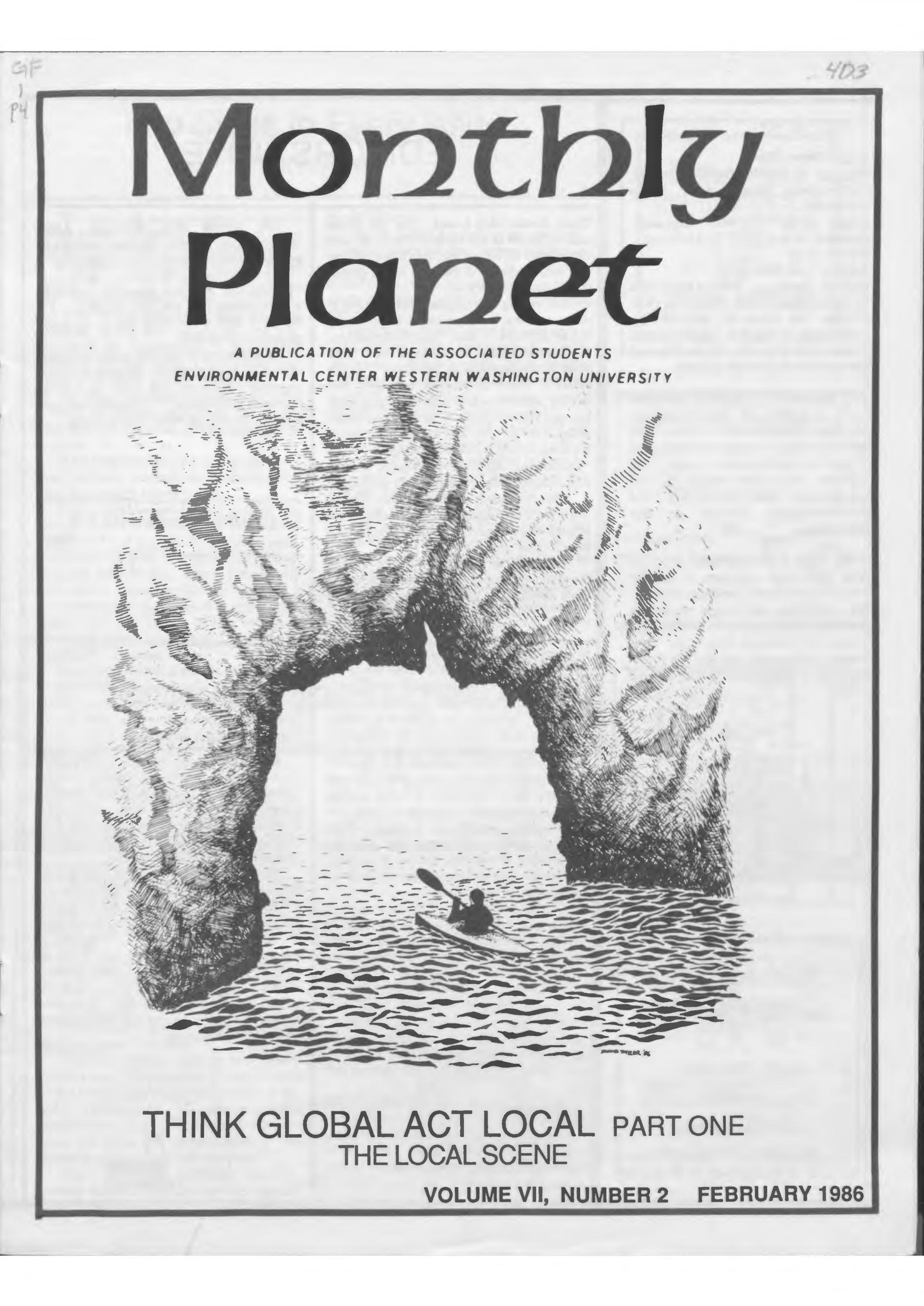 The Monthly Planet - Feb. 1986 by The Planet Magazine - Issuu
