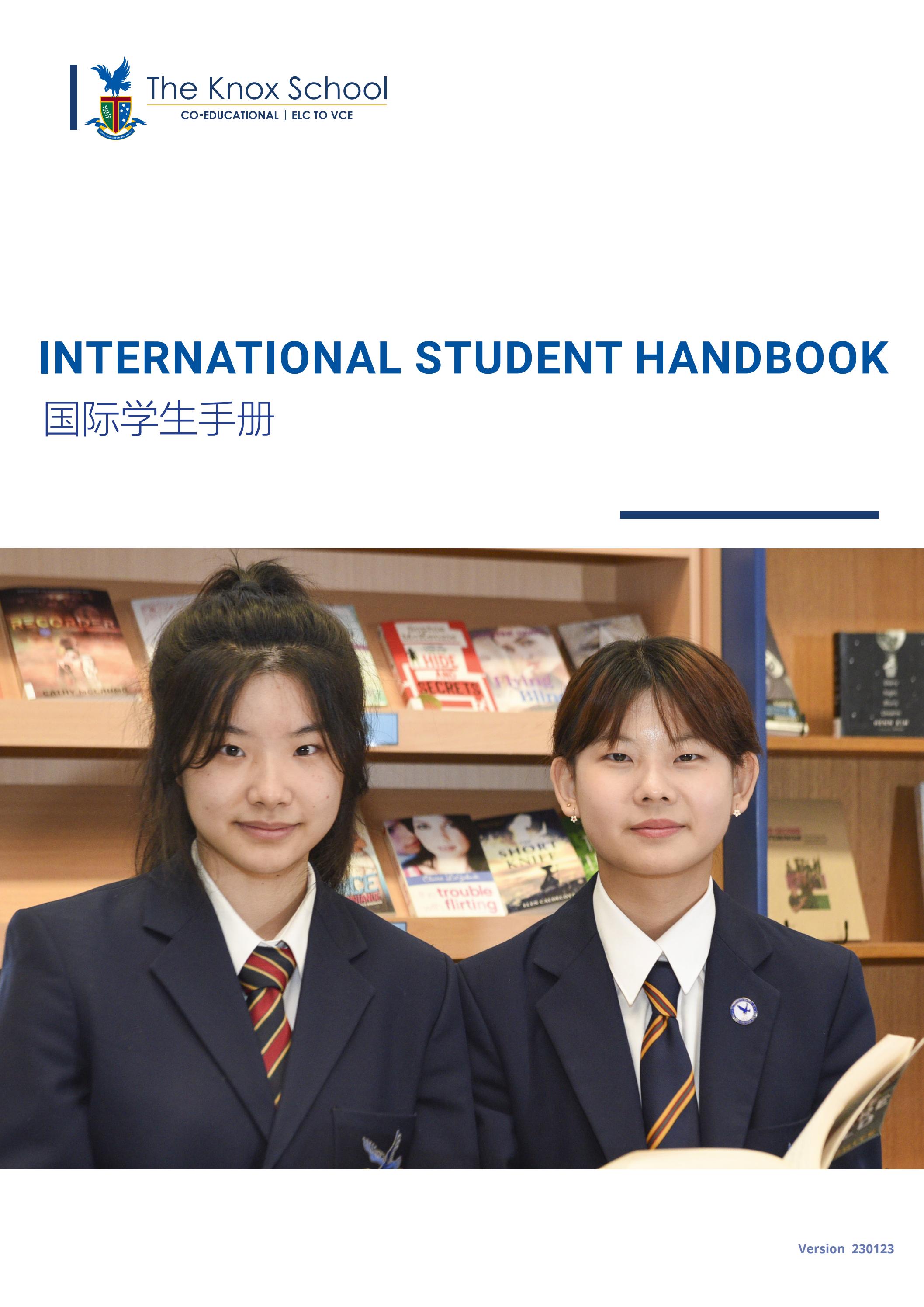 International Student Orientation Handbook by The Knox School - Issuu