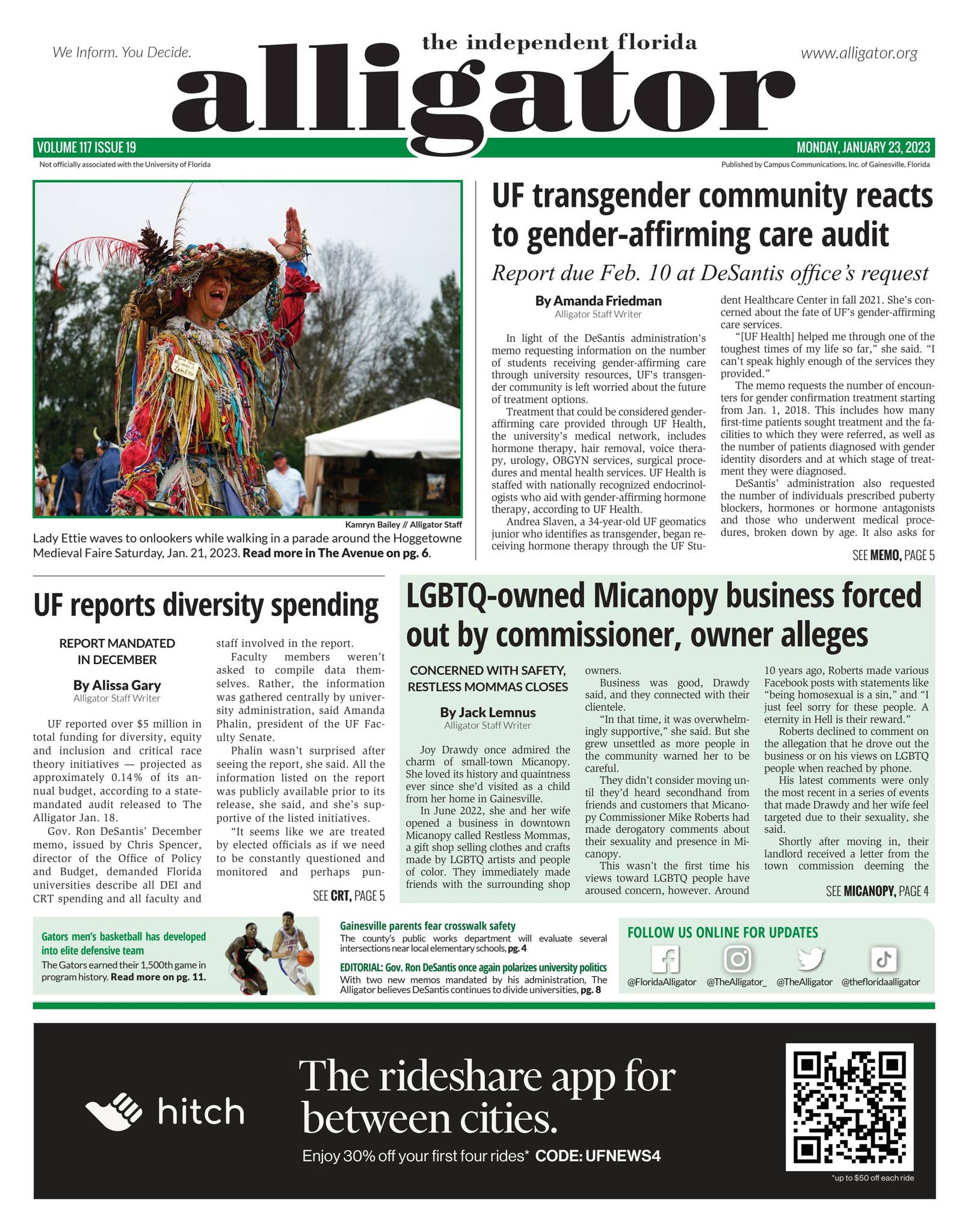 Monday, Jan. 23, 2023 by The Independent Florida Alligator - Issuu