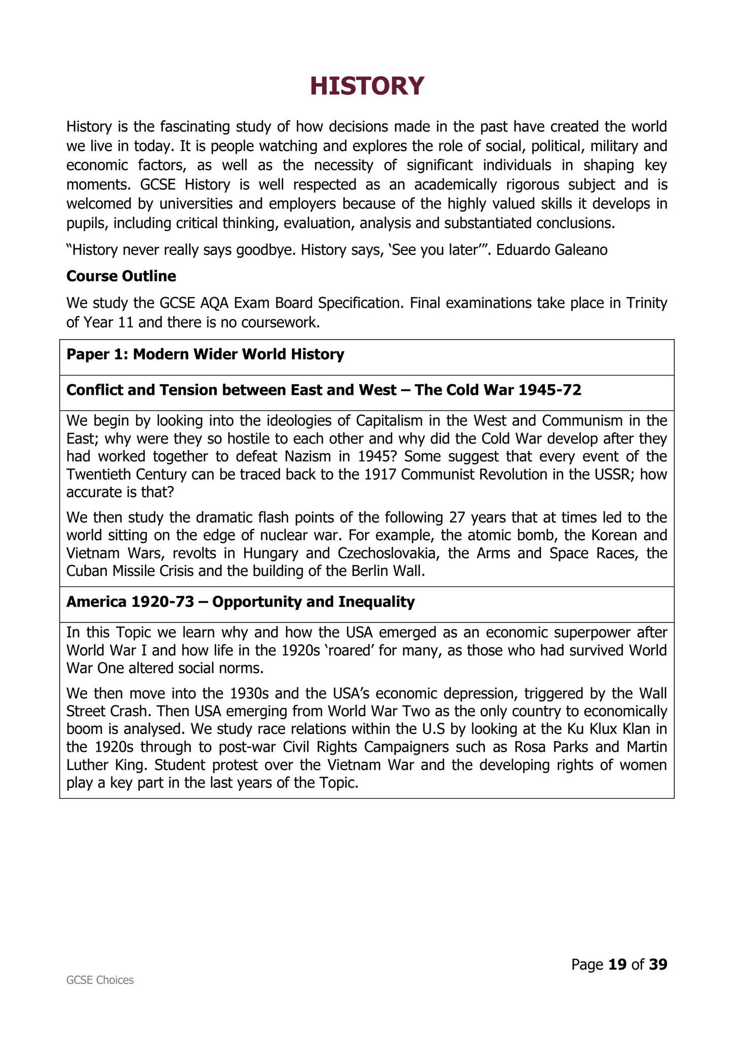 GCSE Options Brochure 2023 by wellingboroughschool - Issuu