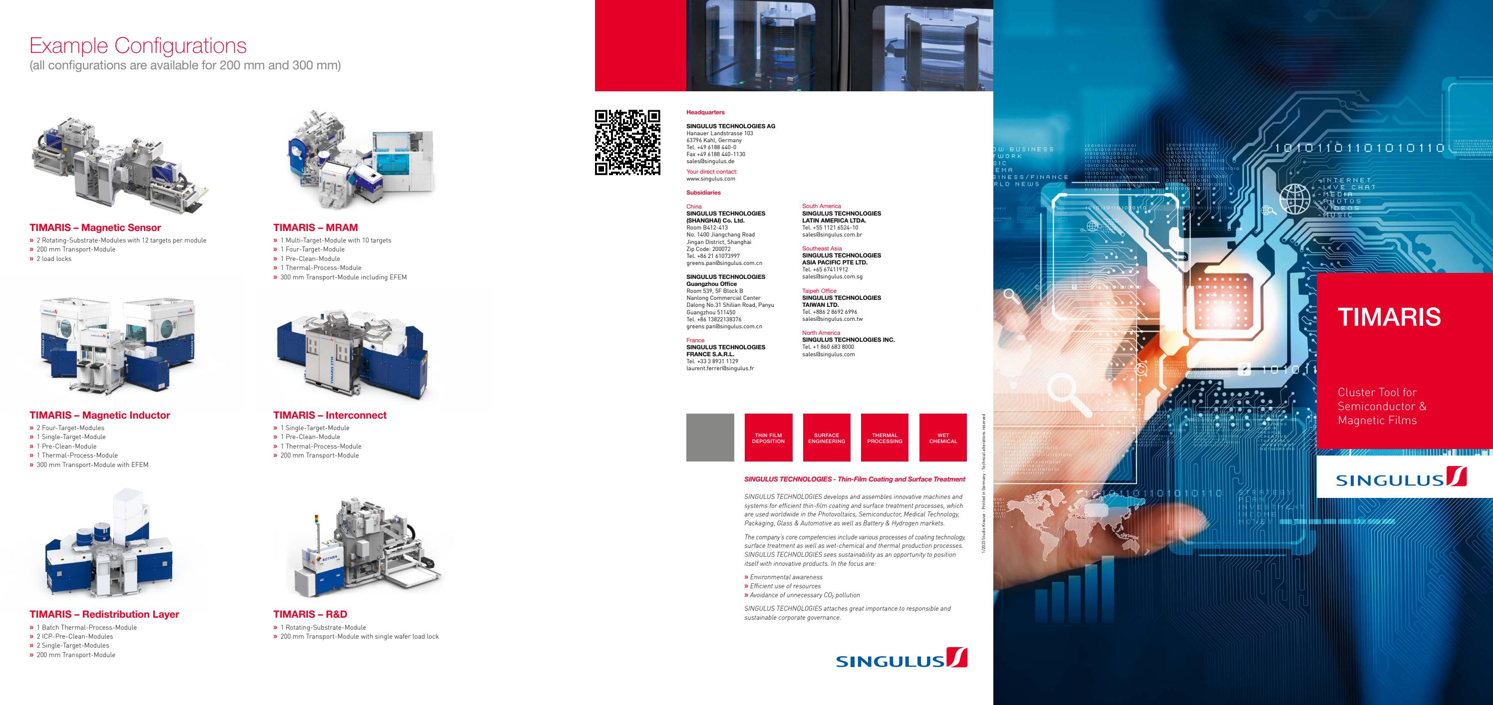 Singulus Technologies - Timaris by Singulus Technologies - Issuu