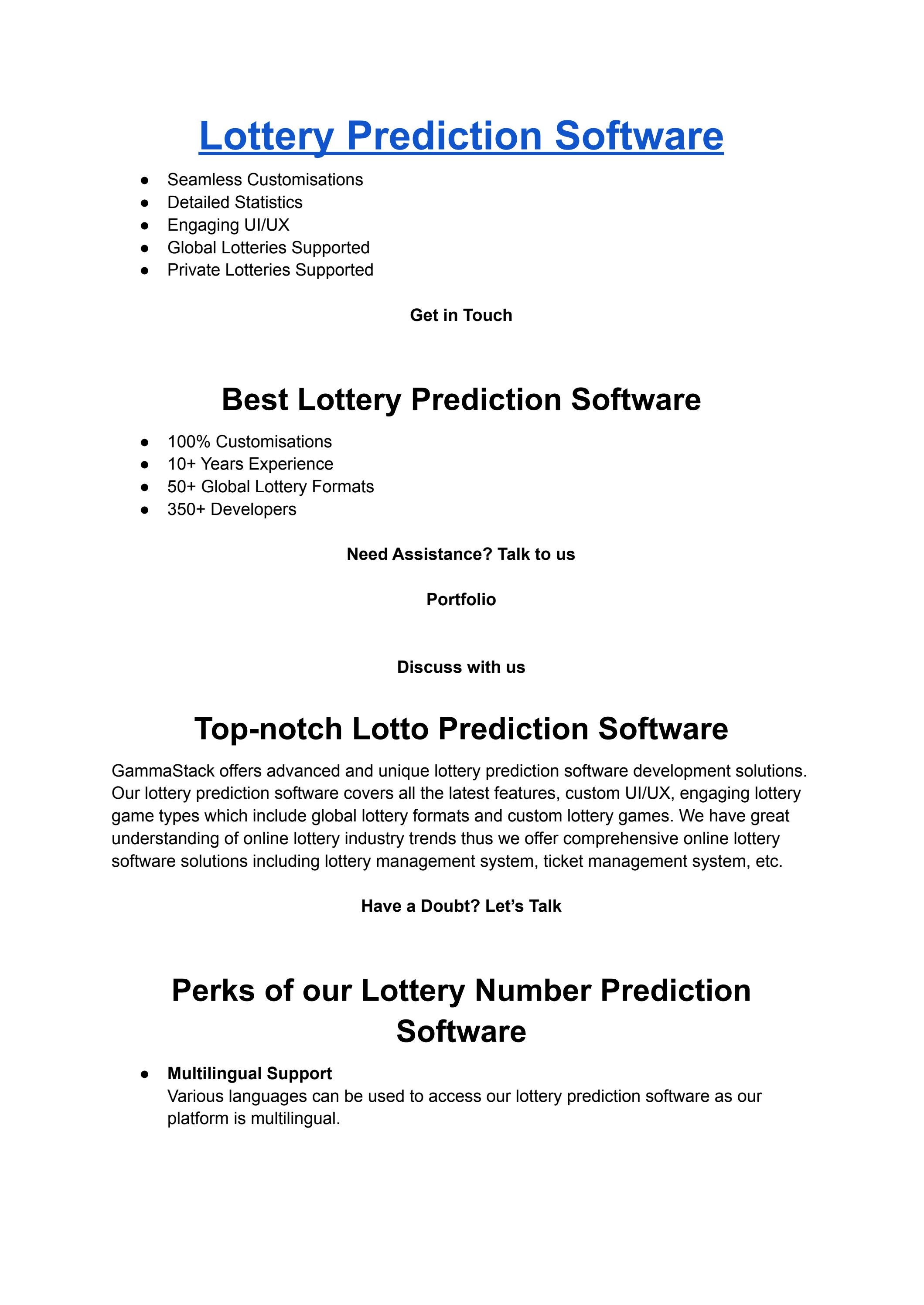 Lottery Prediction Software by Josephemma - Issuu
