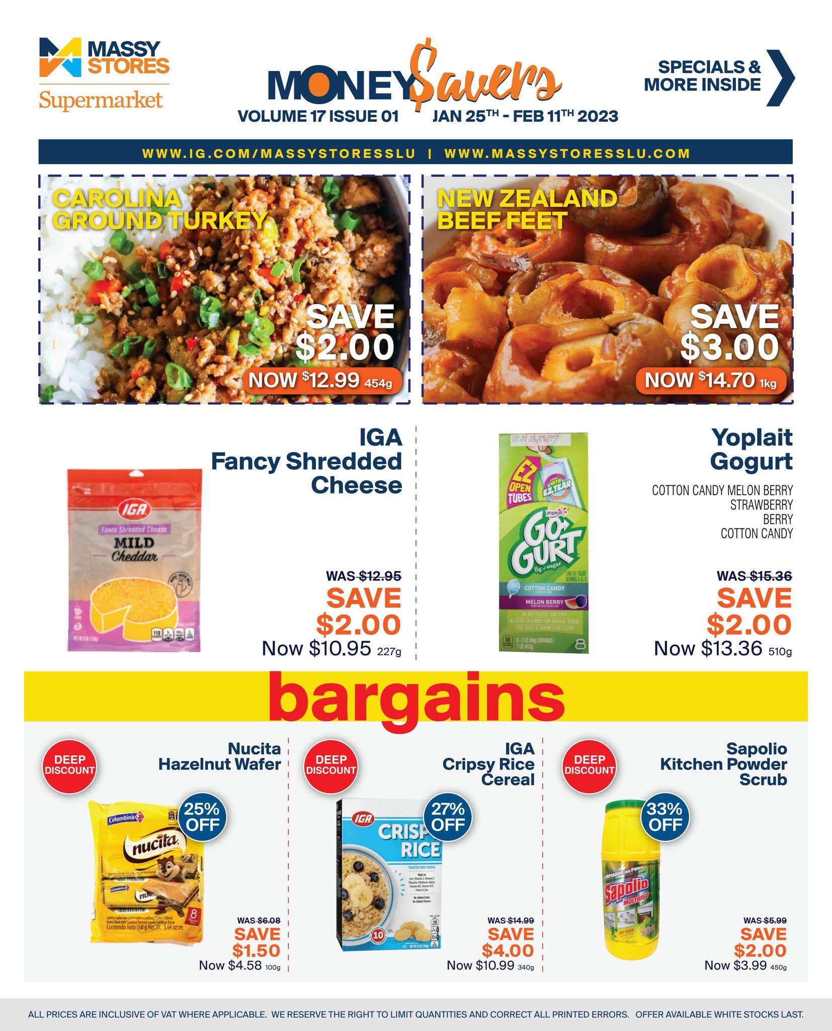 Money Savers Volume 17 Issue 1 by massystorestt - Issuu