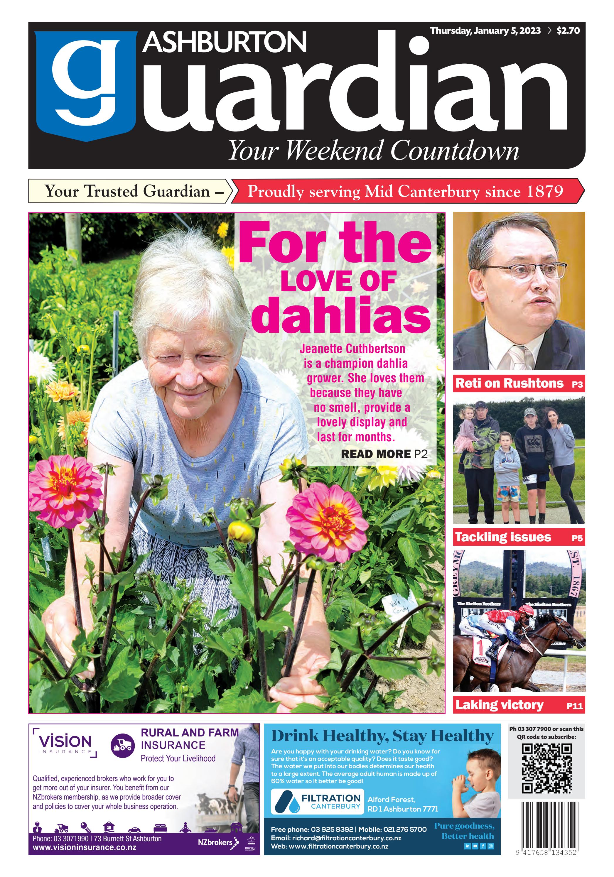 Ashburton Guardian, Thursday, January 5, 2023 by Ashburton Guardian - Issuu