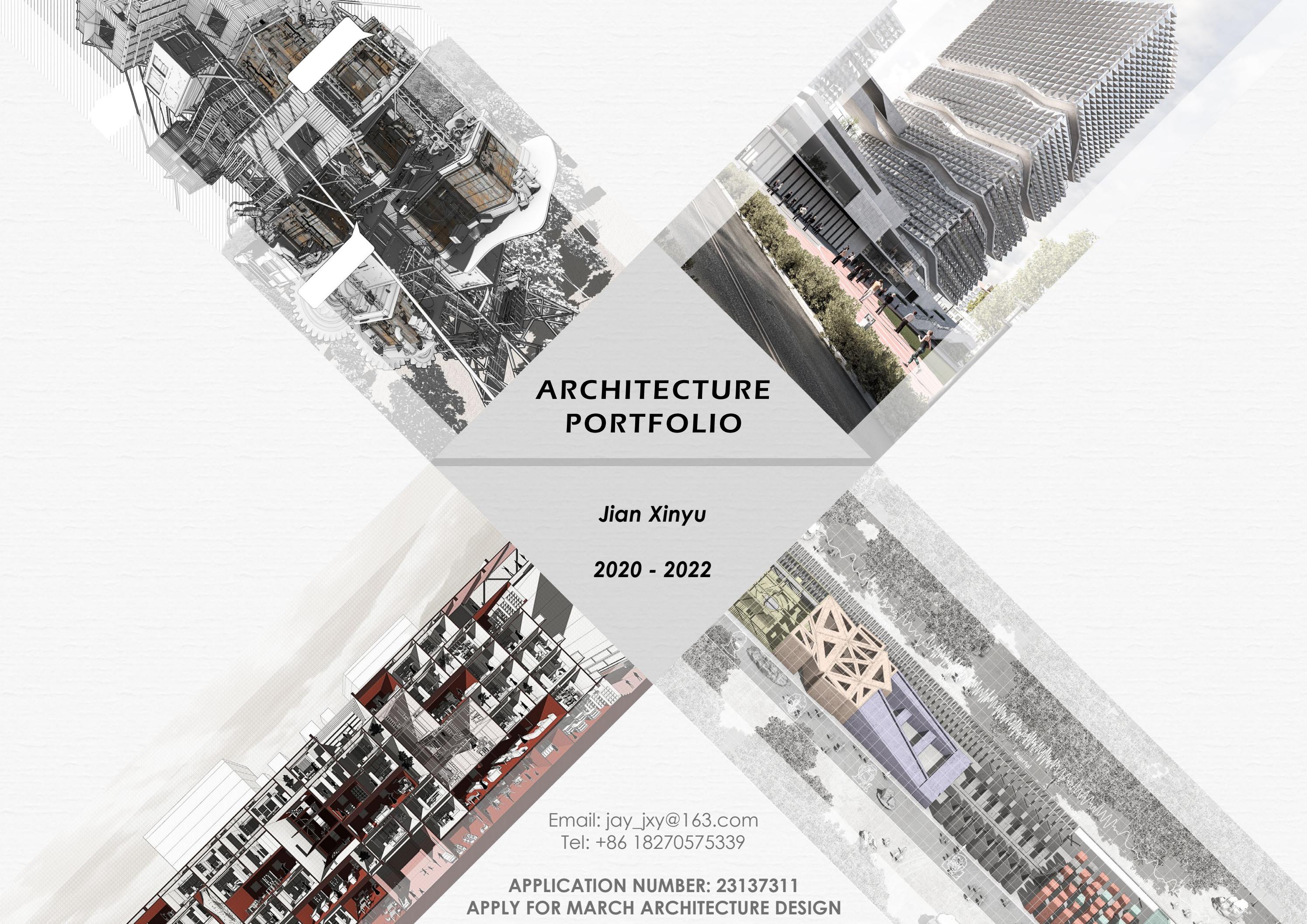 Jian Xinyu Architecture Portfolio for UCL MArch Architecture Design by ...