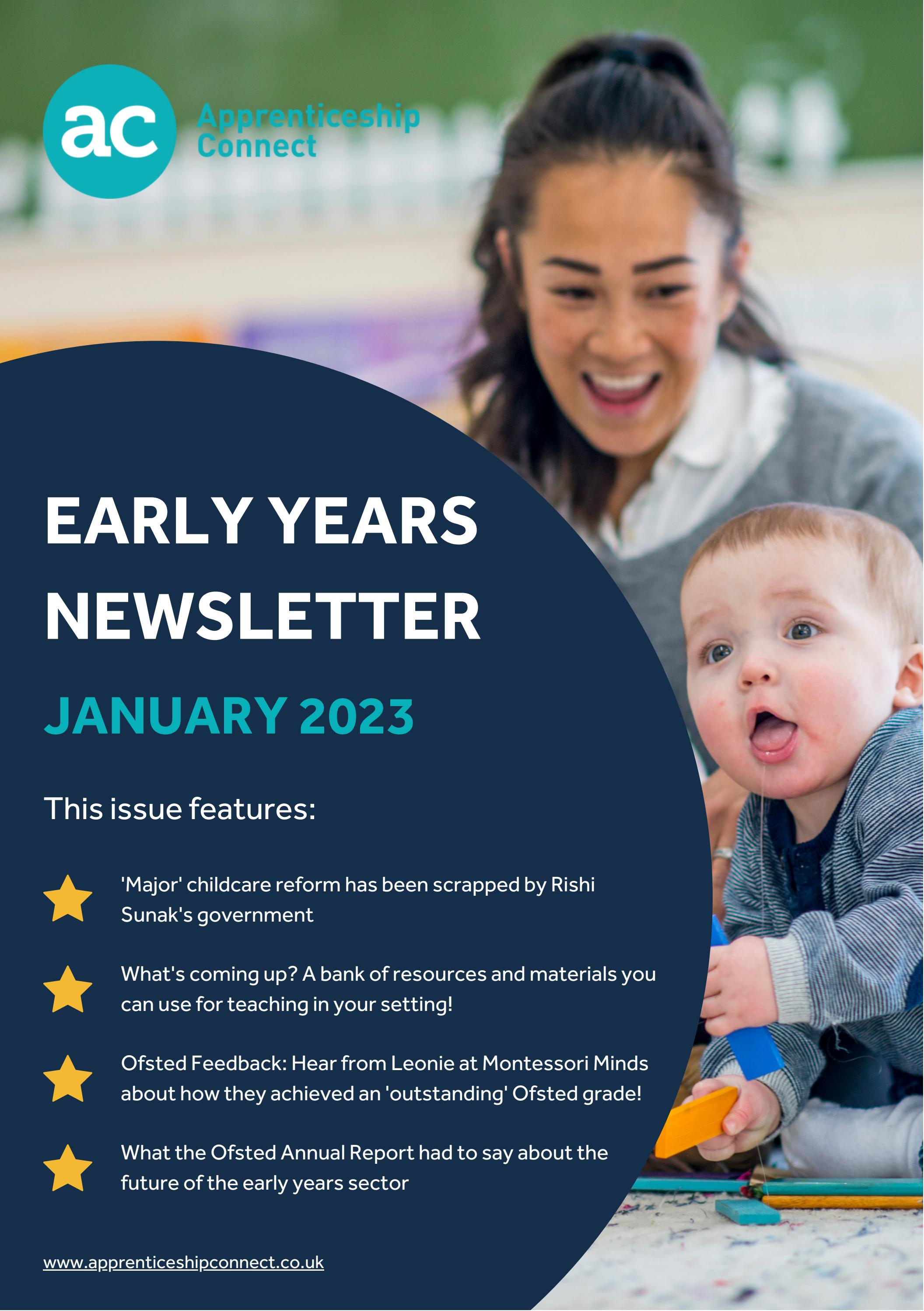 The AC Early Years Newsletter: January 2023 (Learner) by Apprenticeship Connect - Issuu