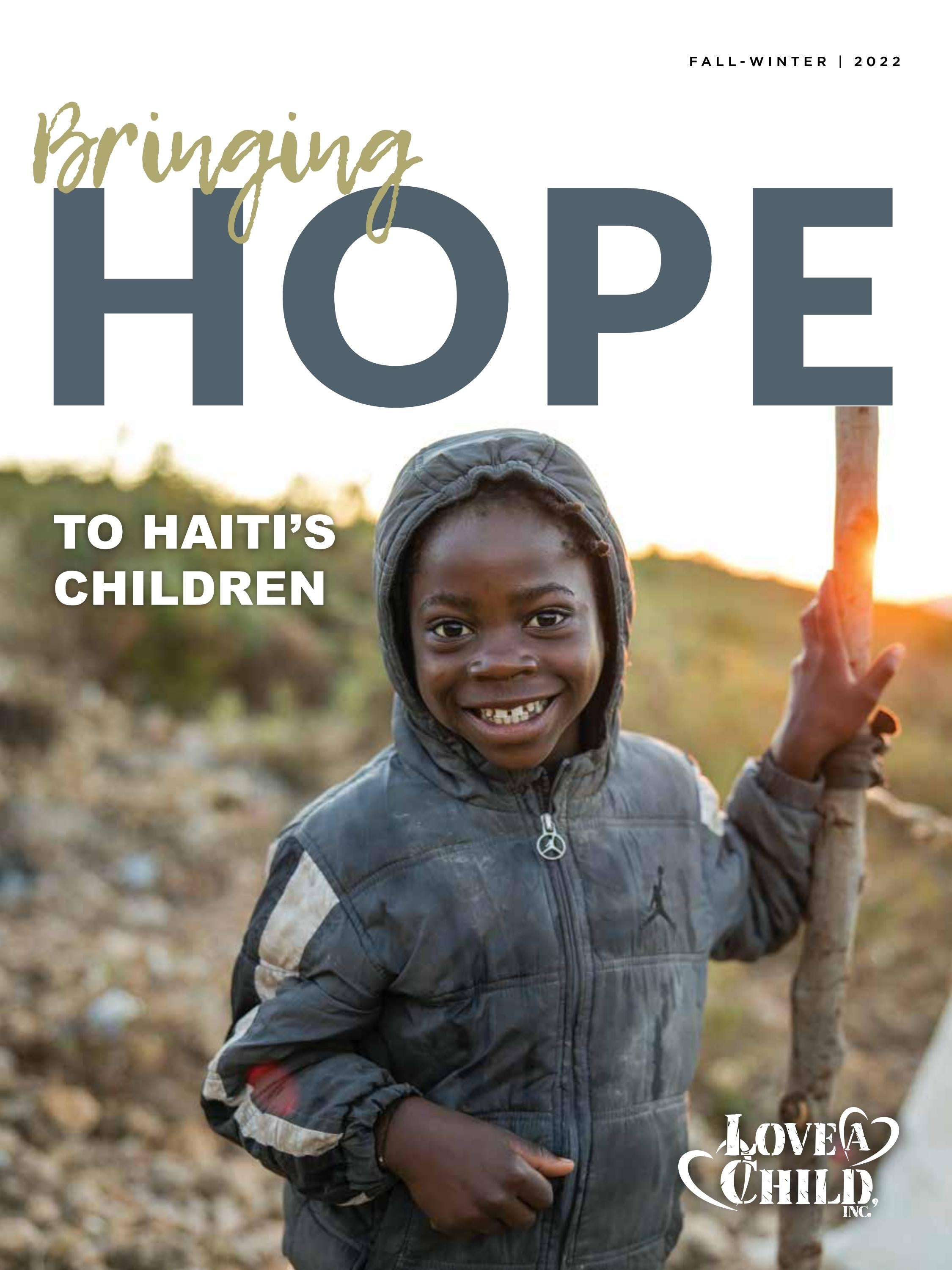 Love A Child Magazine - Bringing Hope to Haiti's Children - Fall/Winter ...