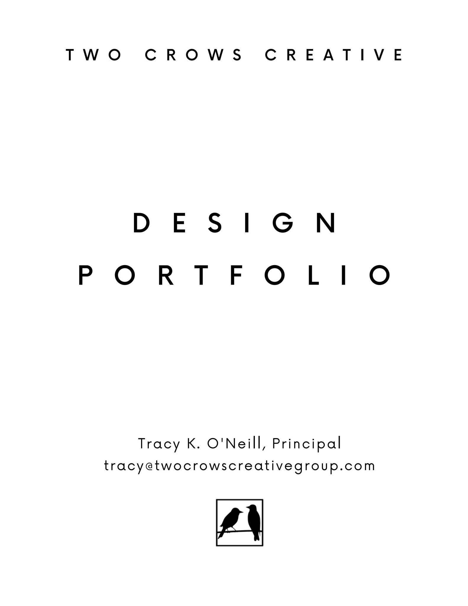Design Portfolio, Two Crows Creative by Two Crows Creative Group - Issuu