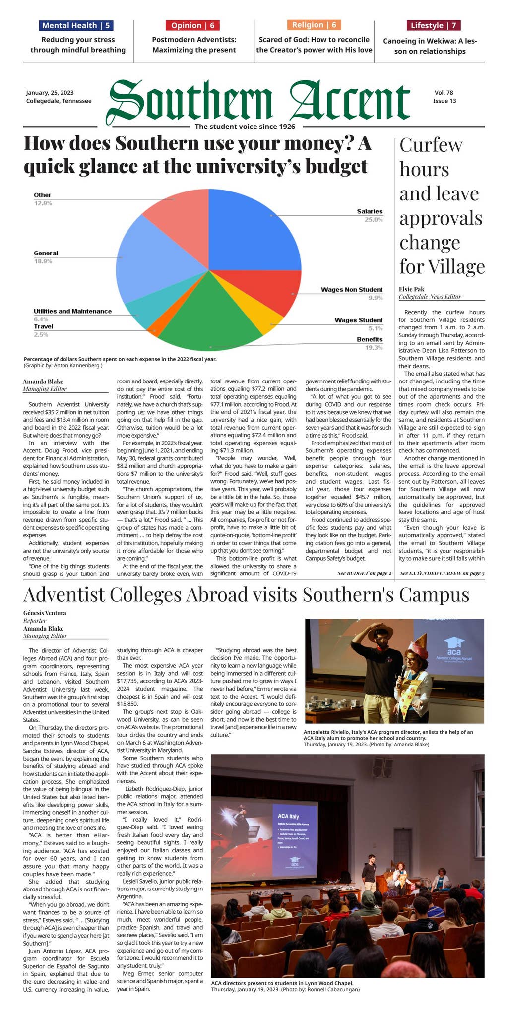 Southern Accent Vol. 78, Issue 13 by Southern Accent - Issuu