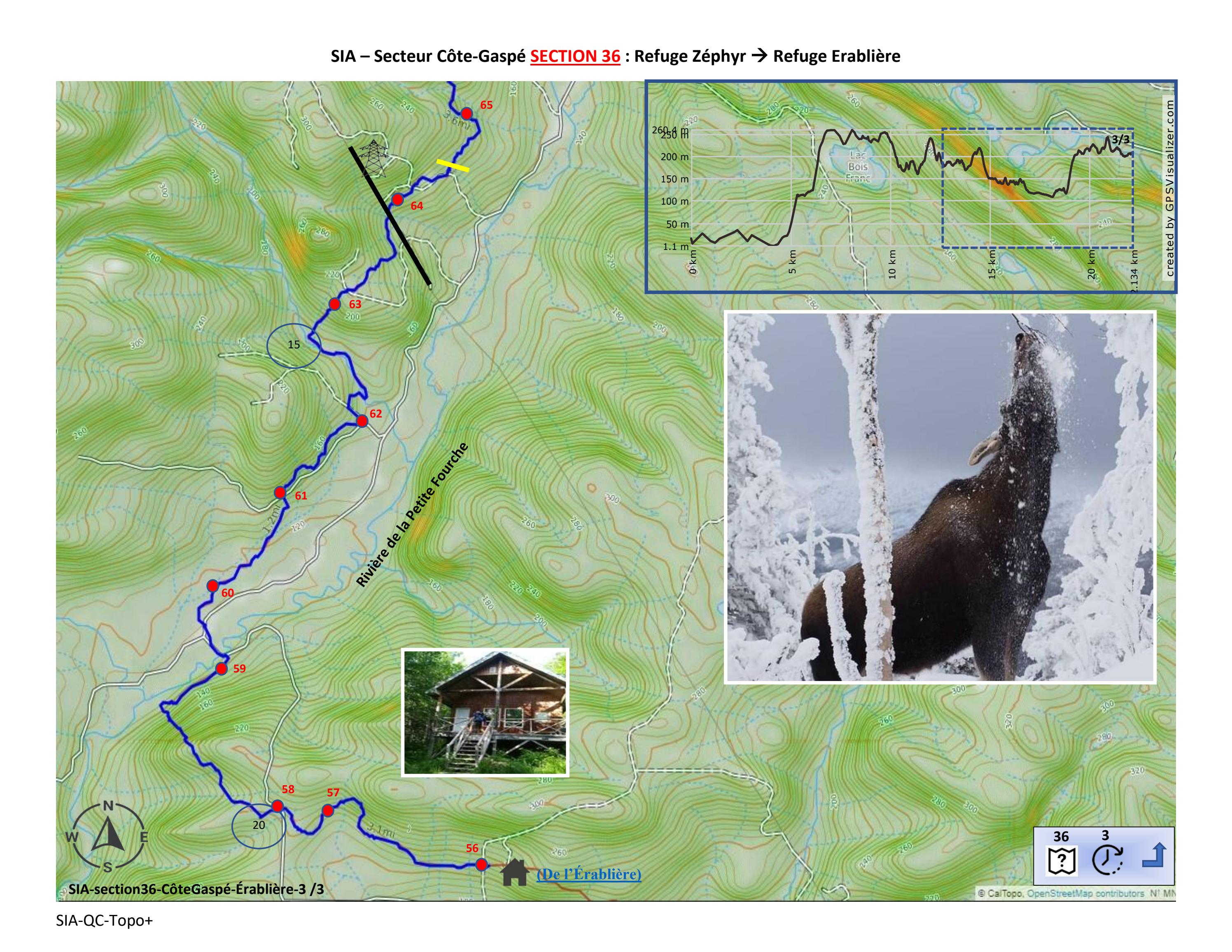 SIA-QC / Carte Parc national de Forillon_2023_01 by Sentier ...