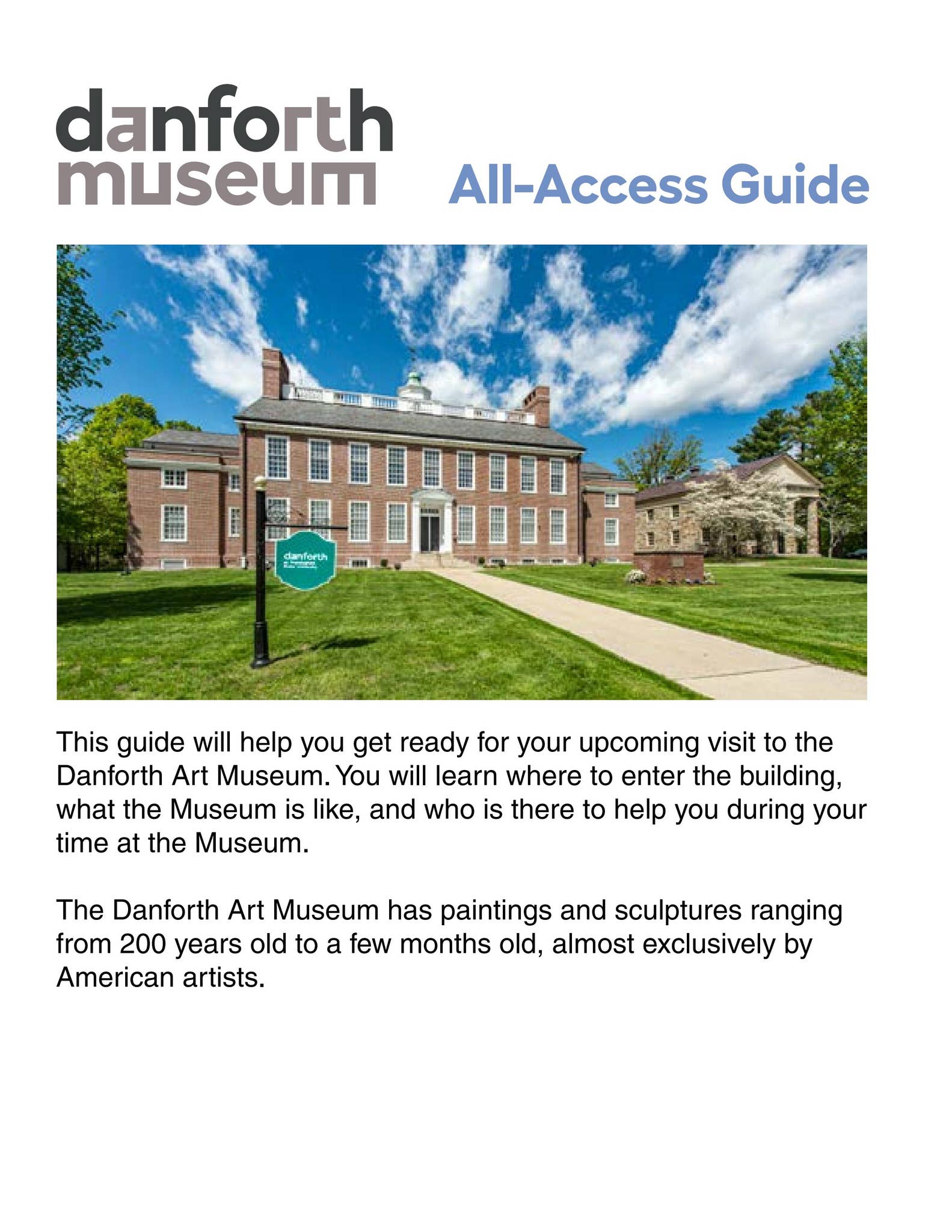 The Danforth Art Museum All-Access Guide by danforthartmuseum - Issuu